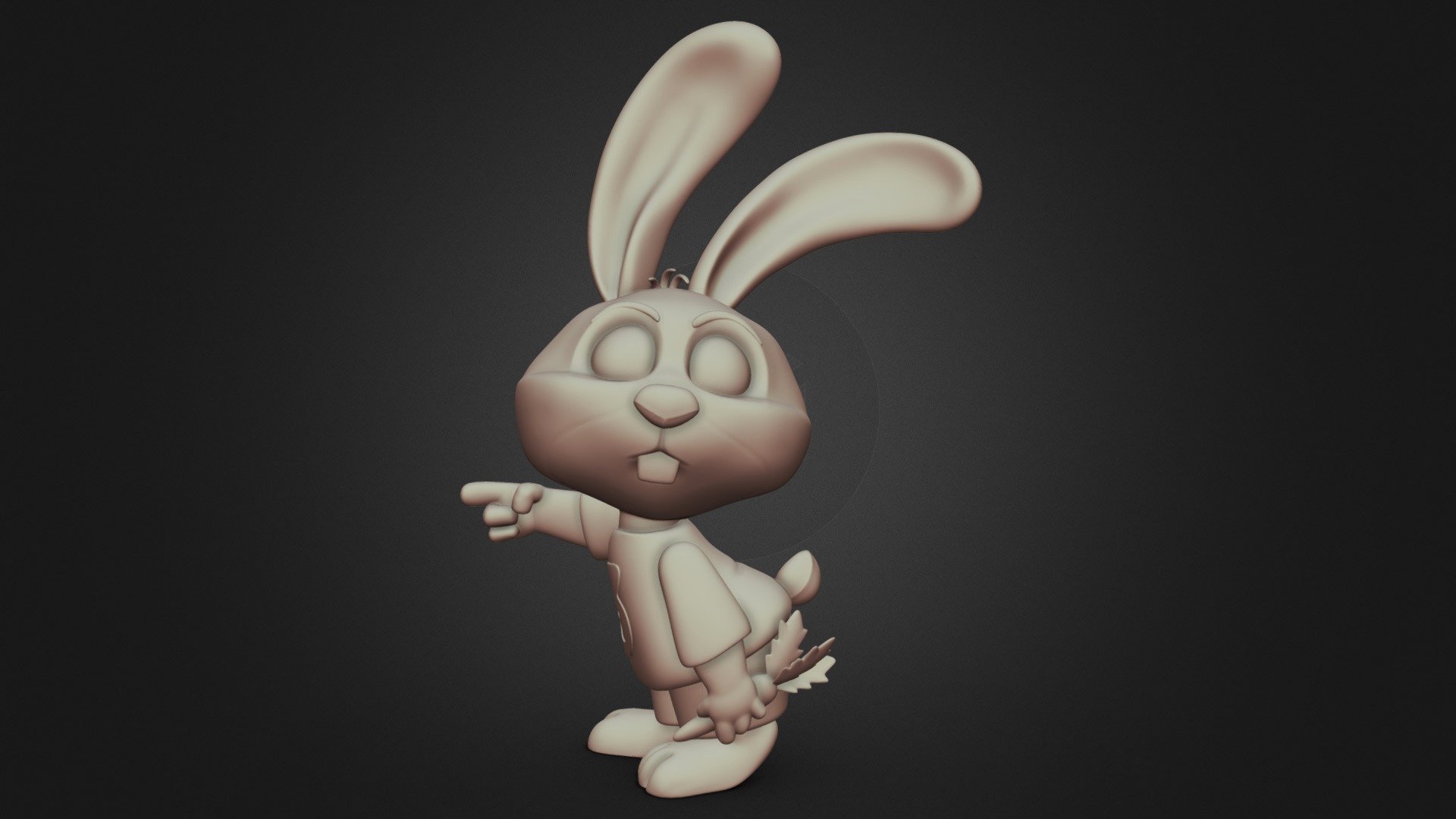 Cute bunny - Buy Royalty Free 3D model by yogi_sandhi [0ff7b27 ...