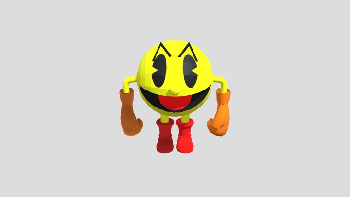 GameCube Pac-Man World Pac-Man 3D Model By Pac-YT, 42% OFF
