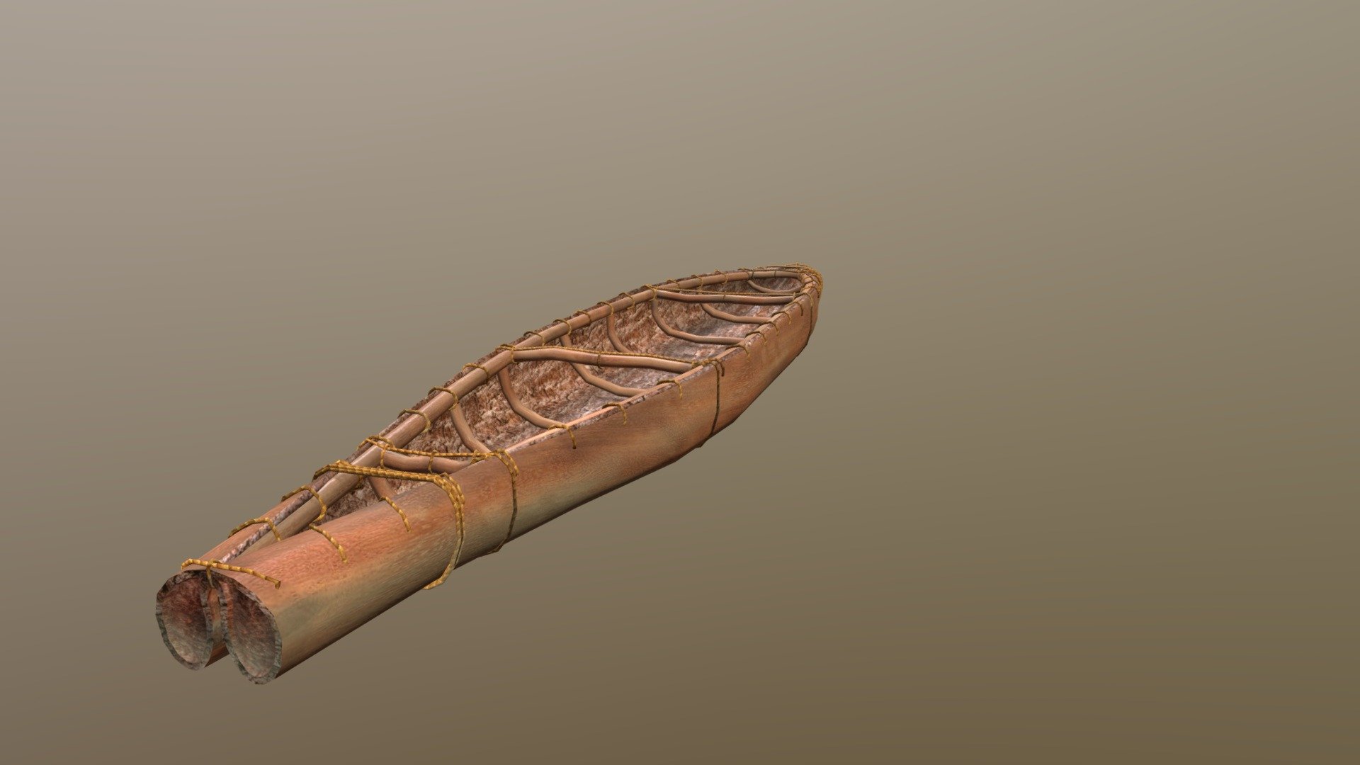 QLD_ Jinibara Canoe - 3D model by David Cooper (@majikstan) [0ffb787 ...