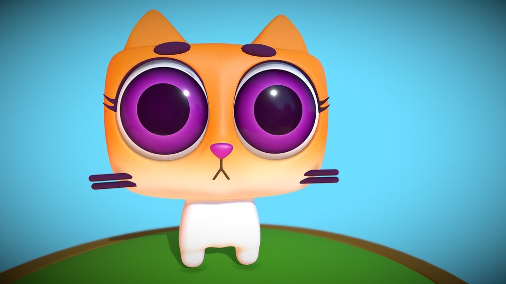 Chibi cats CUTE - A 3D model collection by Karma🔥 (@peepelss2) - Sketchfab