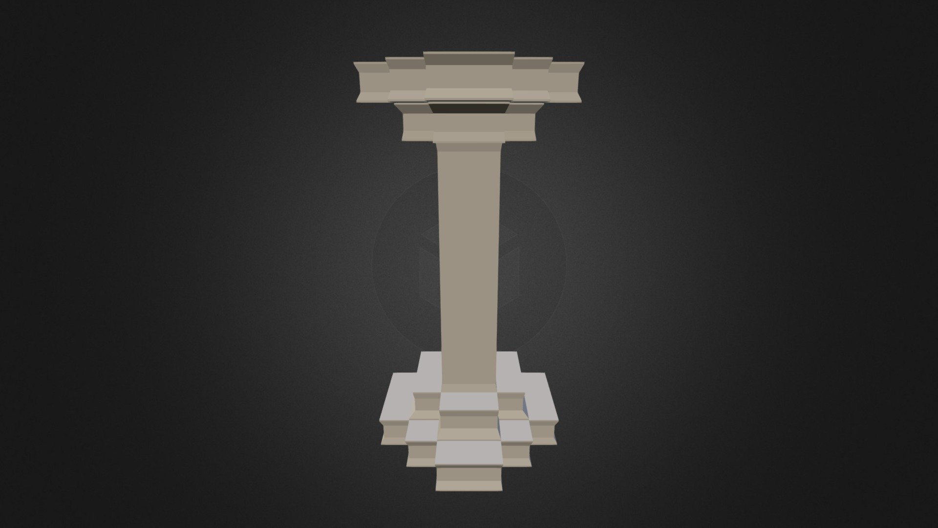 Pillar 2 - Download Free 3D model by abaldridge3 [0ffb989] - Sketchfab