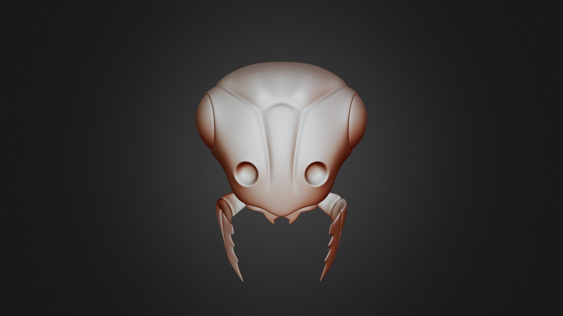 Ant 7b - open mandibles - 3D model by vertexherder (@pixelshepherd ...