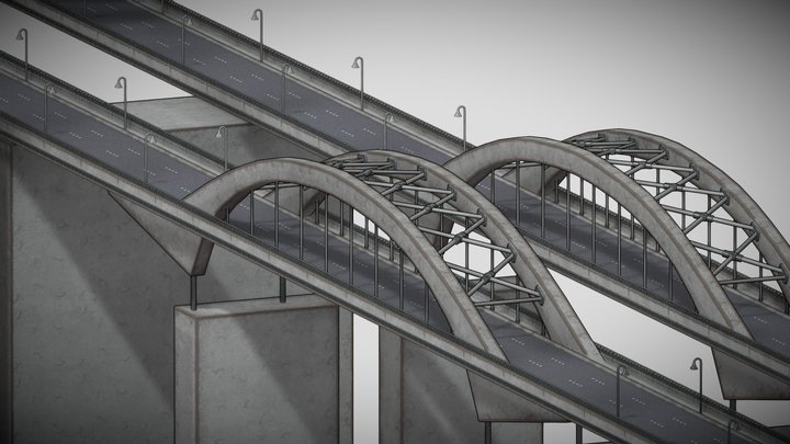 Bridge-architecture 3D models - Sketchfab
