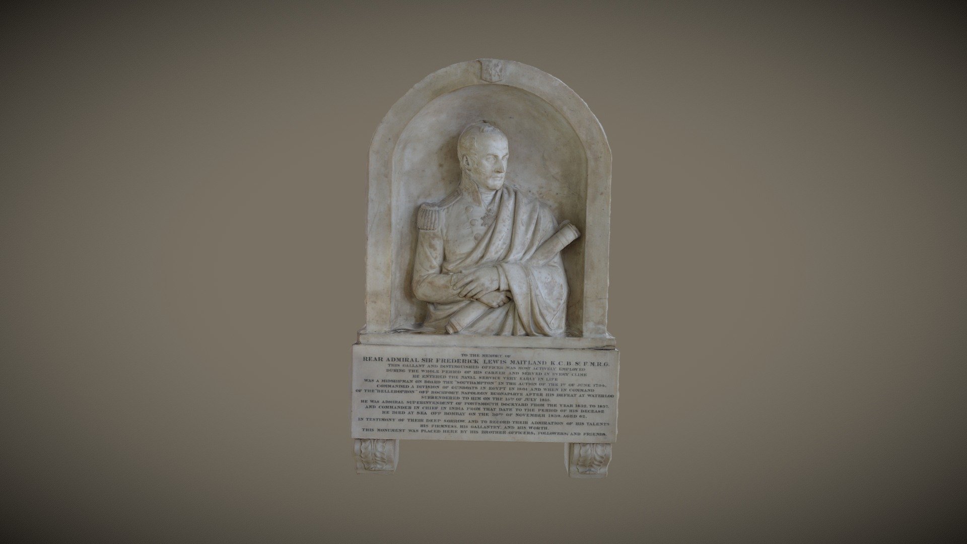 Memorial: Sir Frederick Lewis Maitland - 3D model by Maitland2024 ...