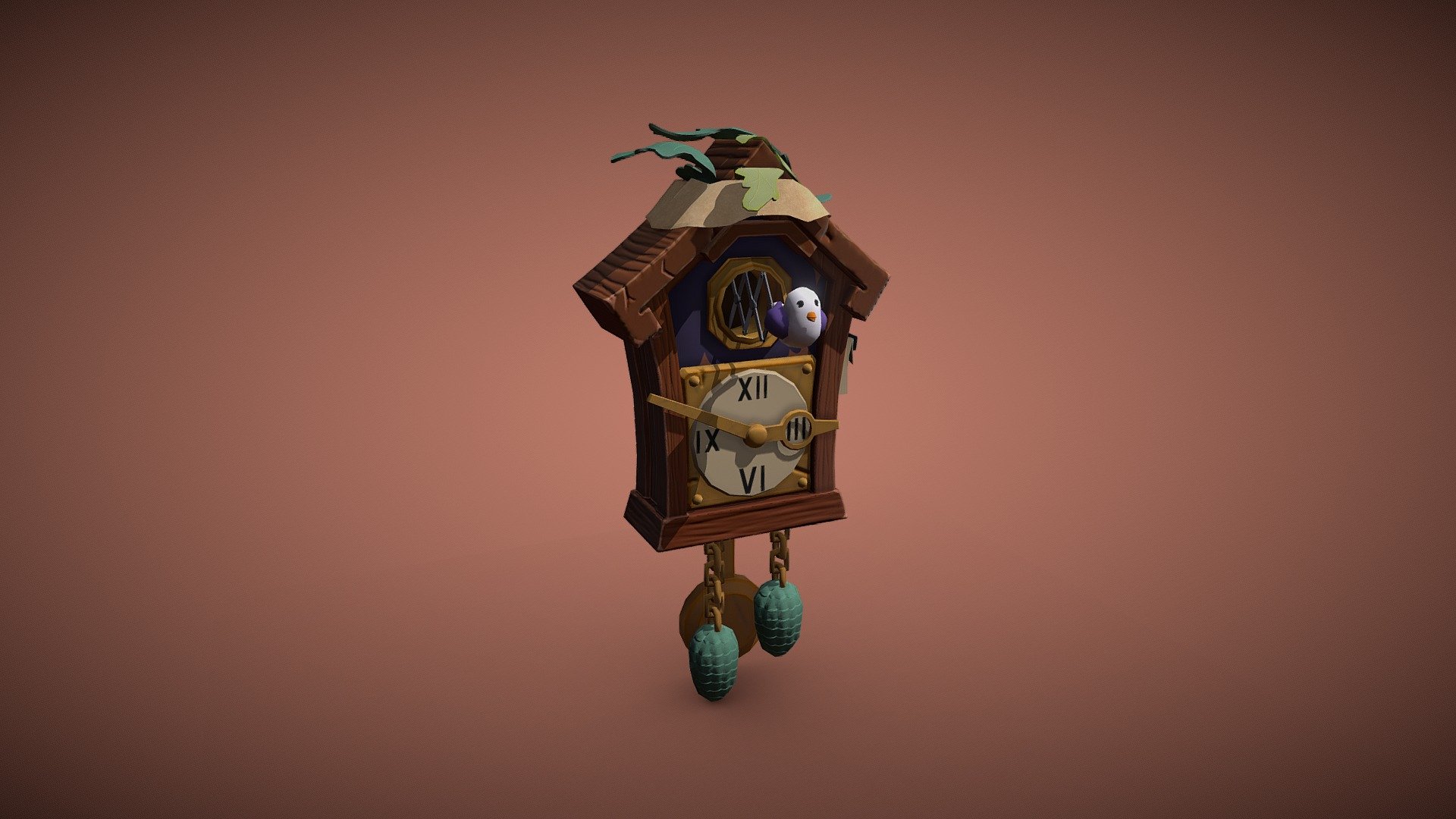 Cuckoo Clock - Stylized Style - Download Free 3D model by José Luis ...