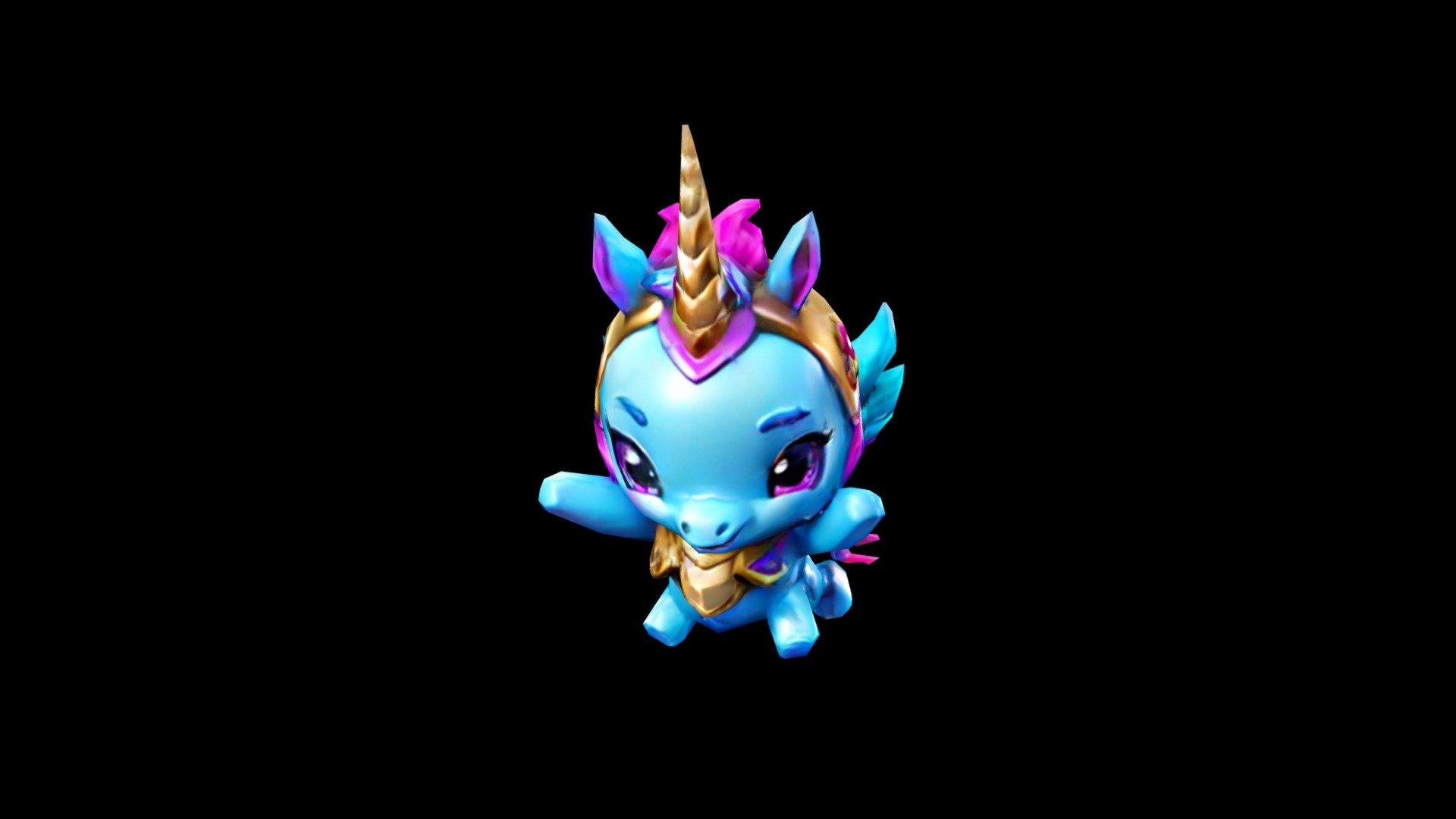 The image showcases "Princess Skylay the Unicorn - Download Free 3D ...
