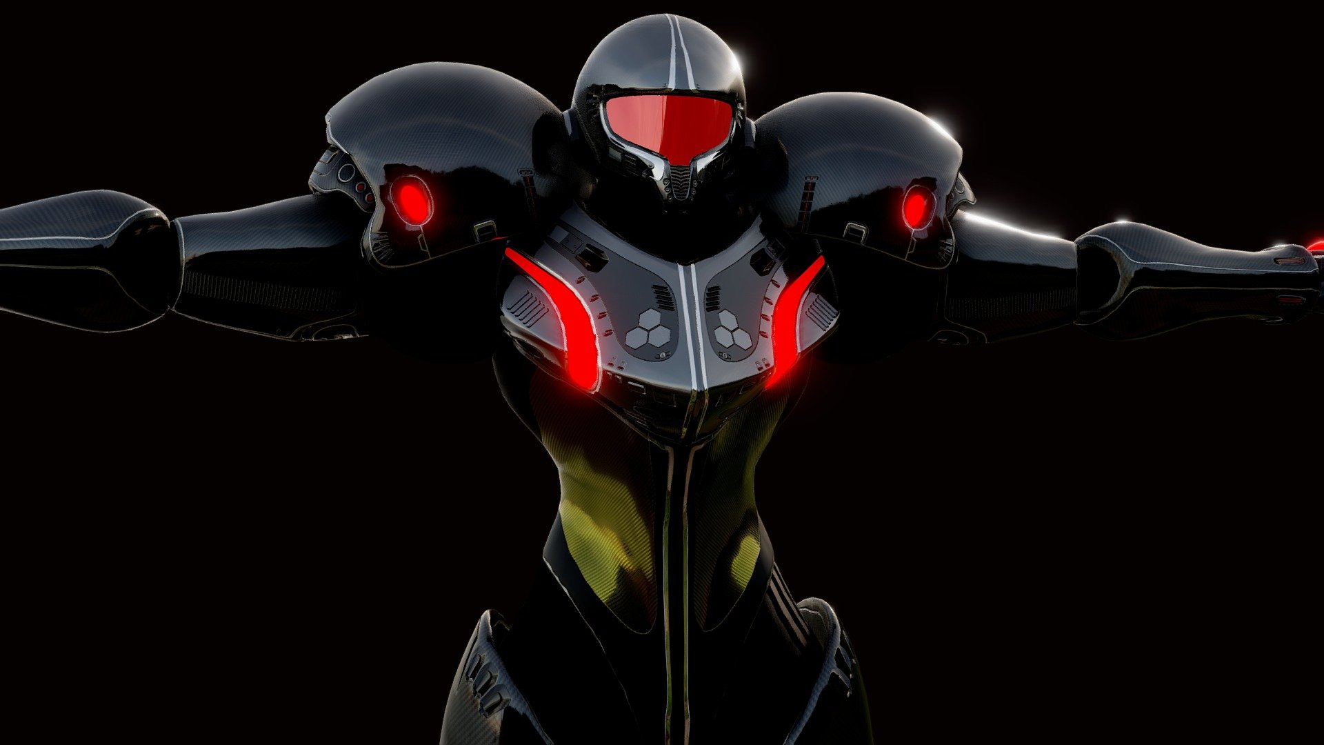 Dark Samus v2 (Metroid) - Download Free 3D model by JonnyMANSON ...