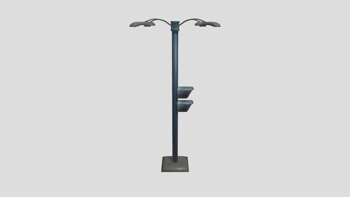 Lamppost 3D models - Sketchfab