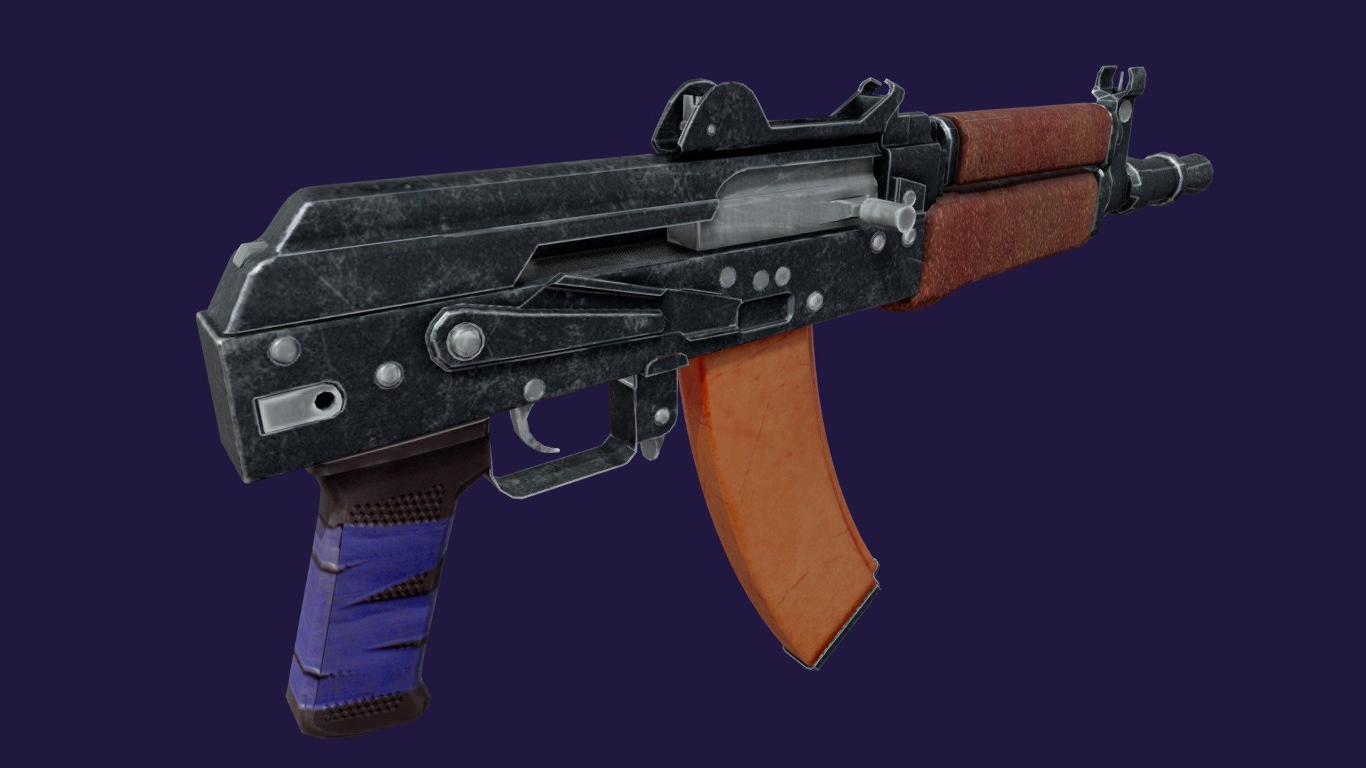 AKS-74U - Download Free 3D model by Jusai (@nurbolnygmanov) [10017cd ...