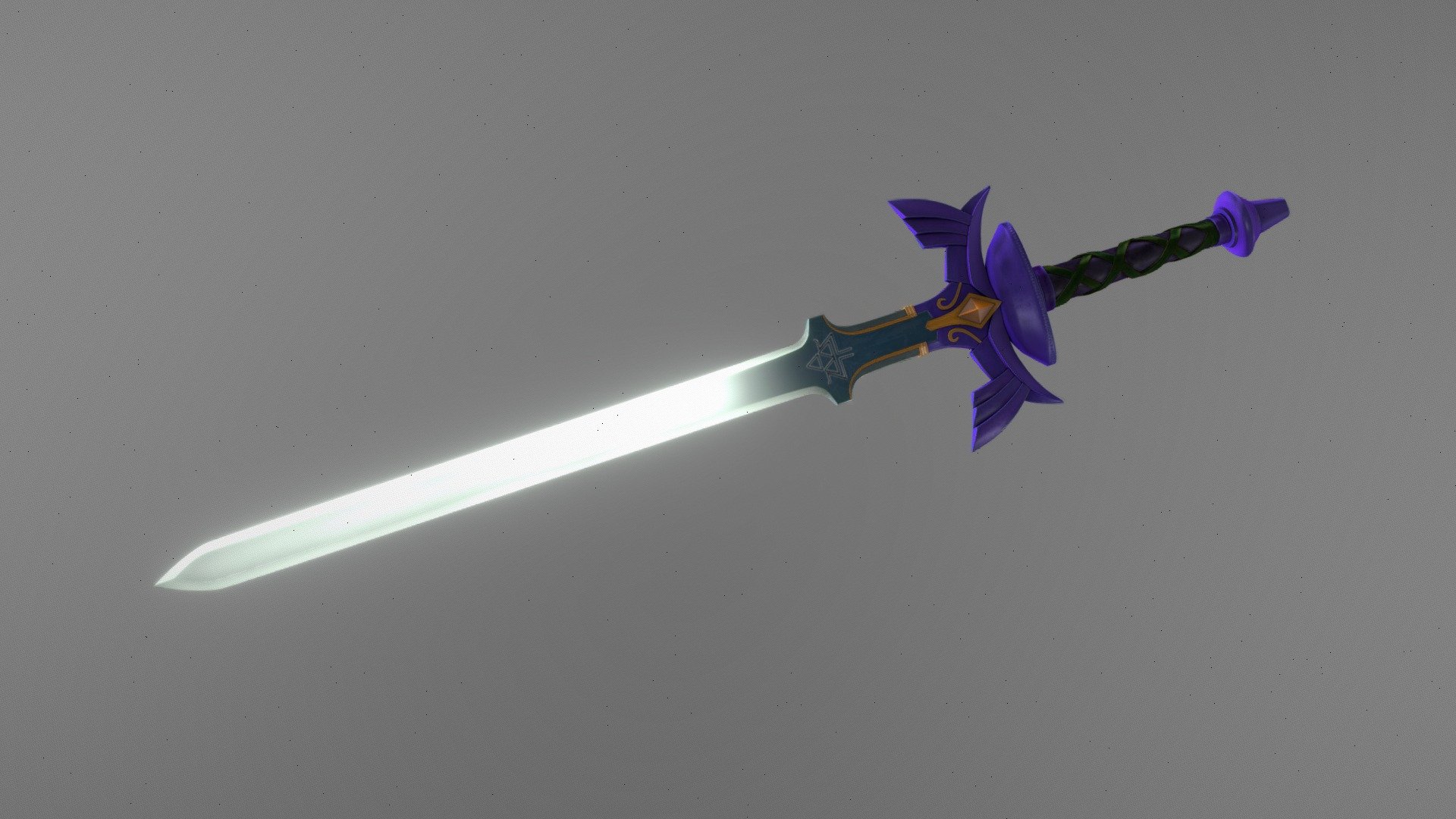 Master Sword Twilight Princess - 3D model by Alexandre DAHM ...
