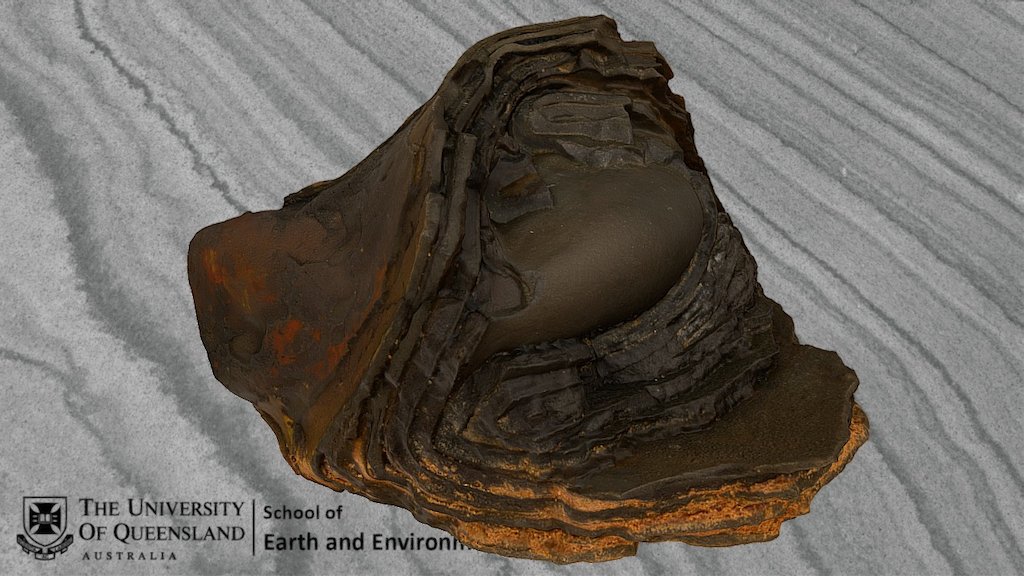 Iron Oxide (Geothite) Concretion - 3D model by nate_siddle (@nate_sid ...