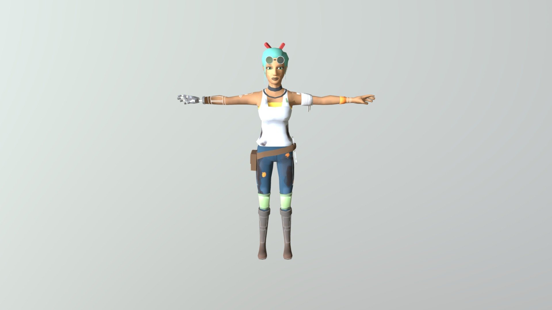 Character - 3D model by mitchellfielder [10070a8] - Sketchfab