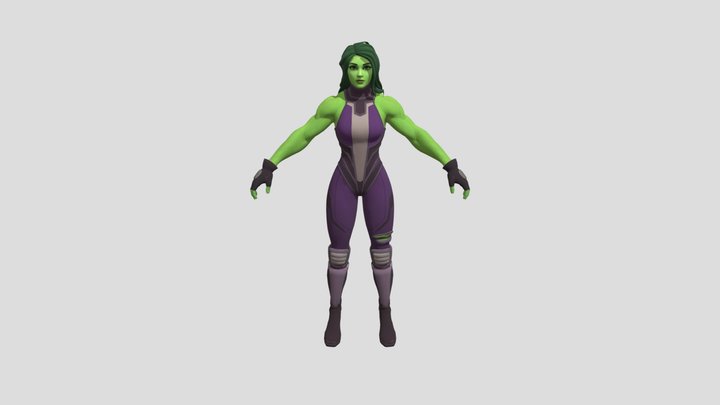 She-hulk 3D models - Sketchfab