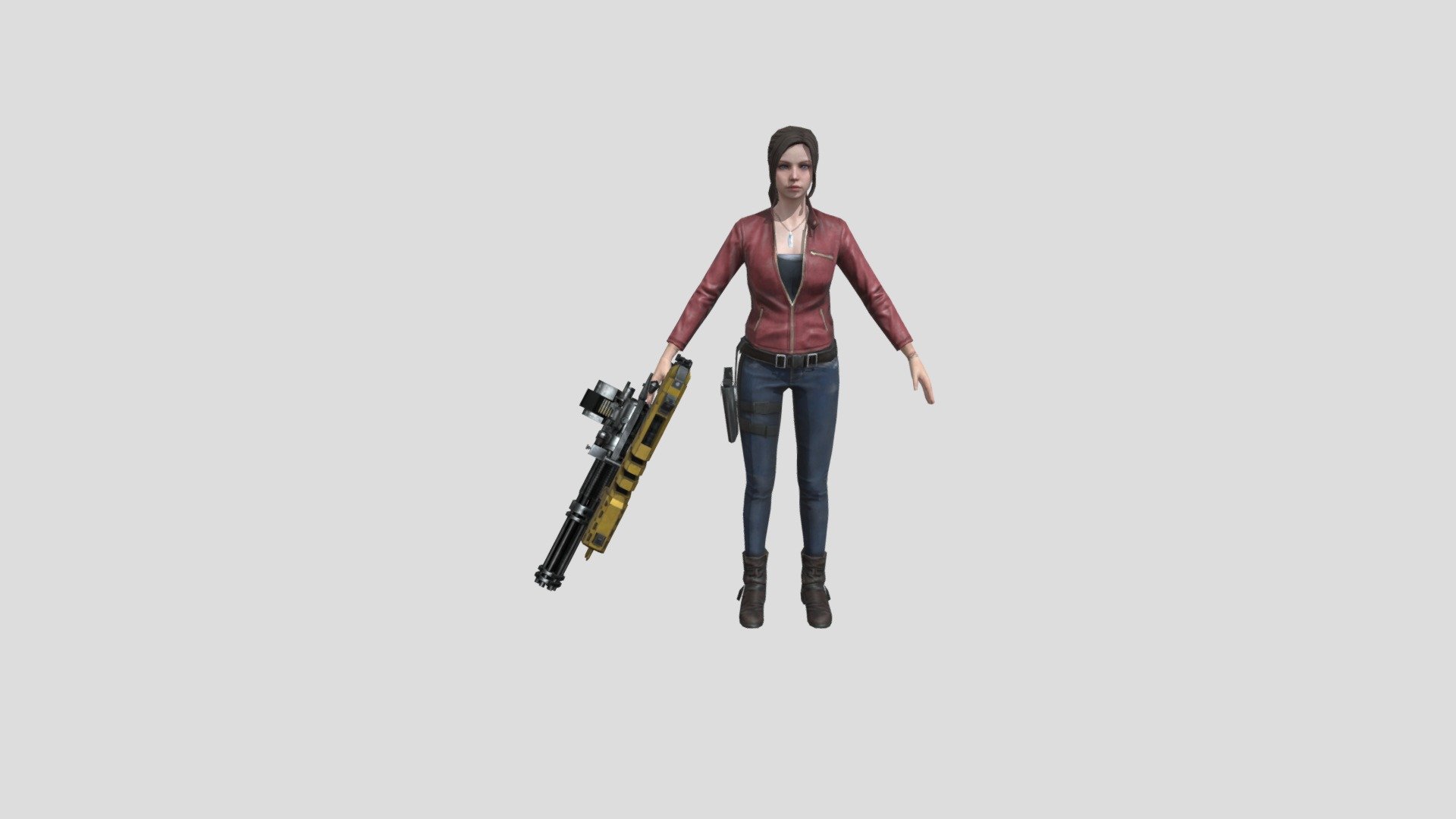 Claire Redfield Survival Unit - Download Free 3D model by LycorisThorn ...
