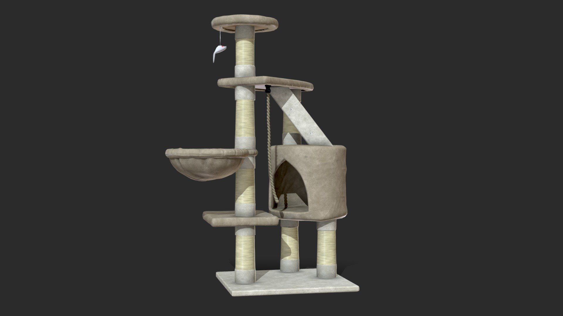 Cat playground - 3D model by Bruno_amorim07 [1009fa8] - Sketchfab
