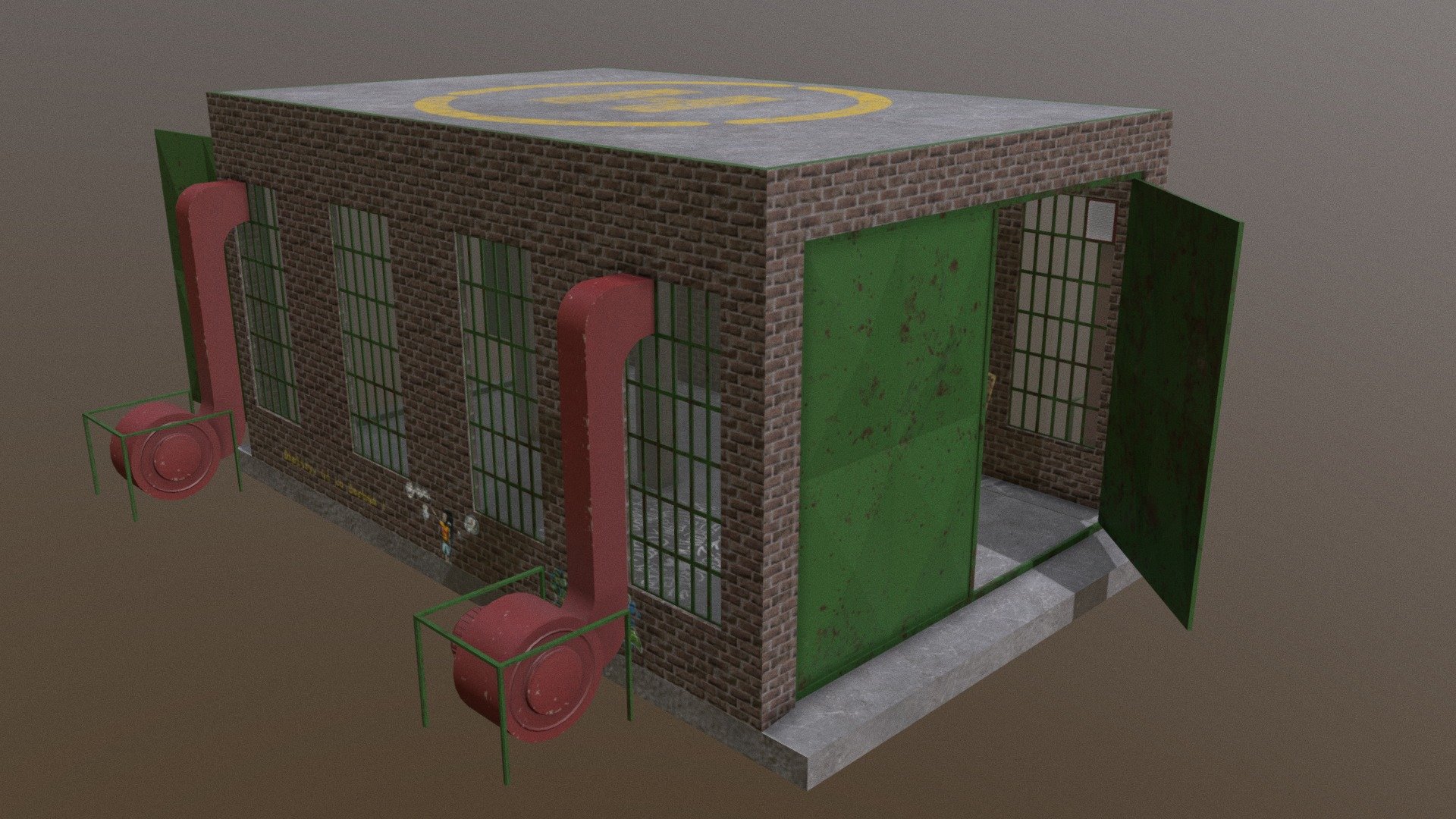 Warehouse02 interiers Dayz, Stalker styled - Buy Royalty Free 3D model ...