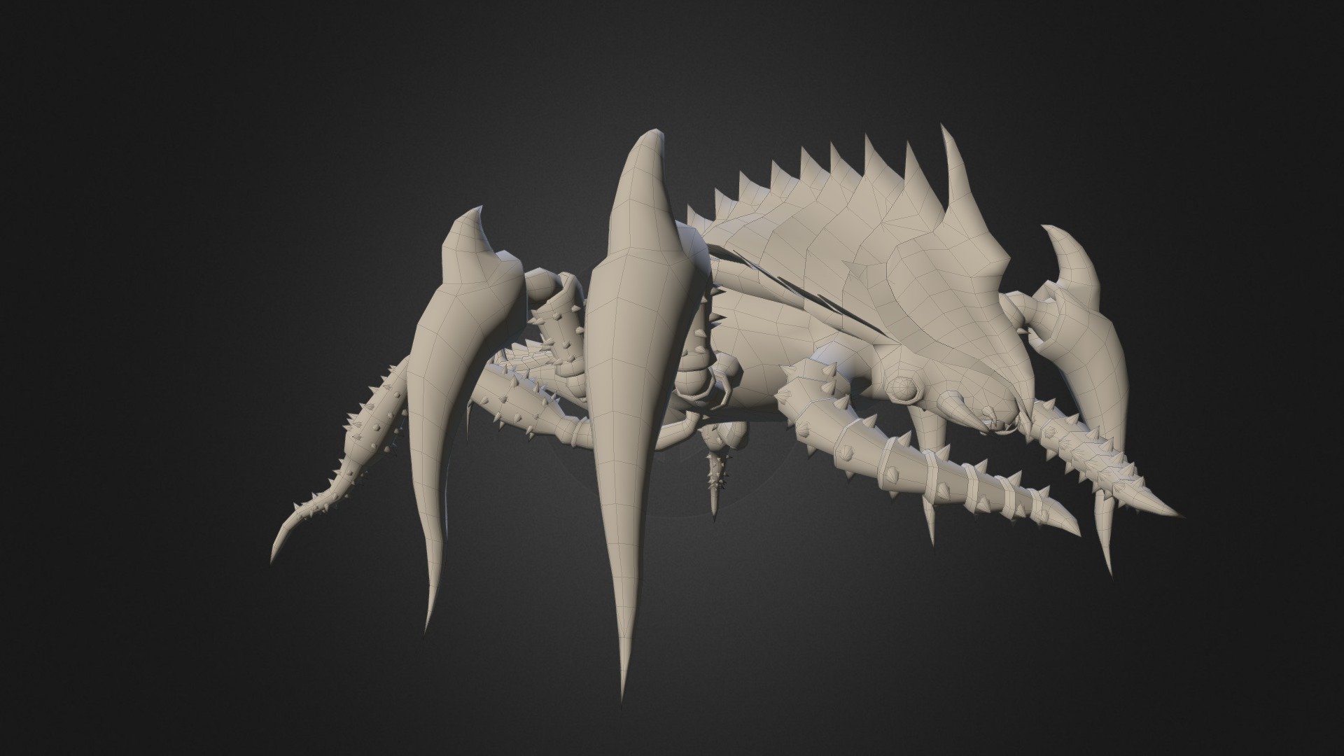 Giant Insects - 3D model by Cheng-yu (@jprf99) [100c13d] - Sketchfab