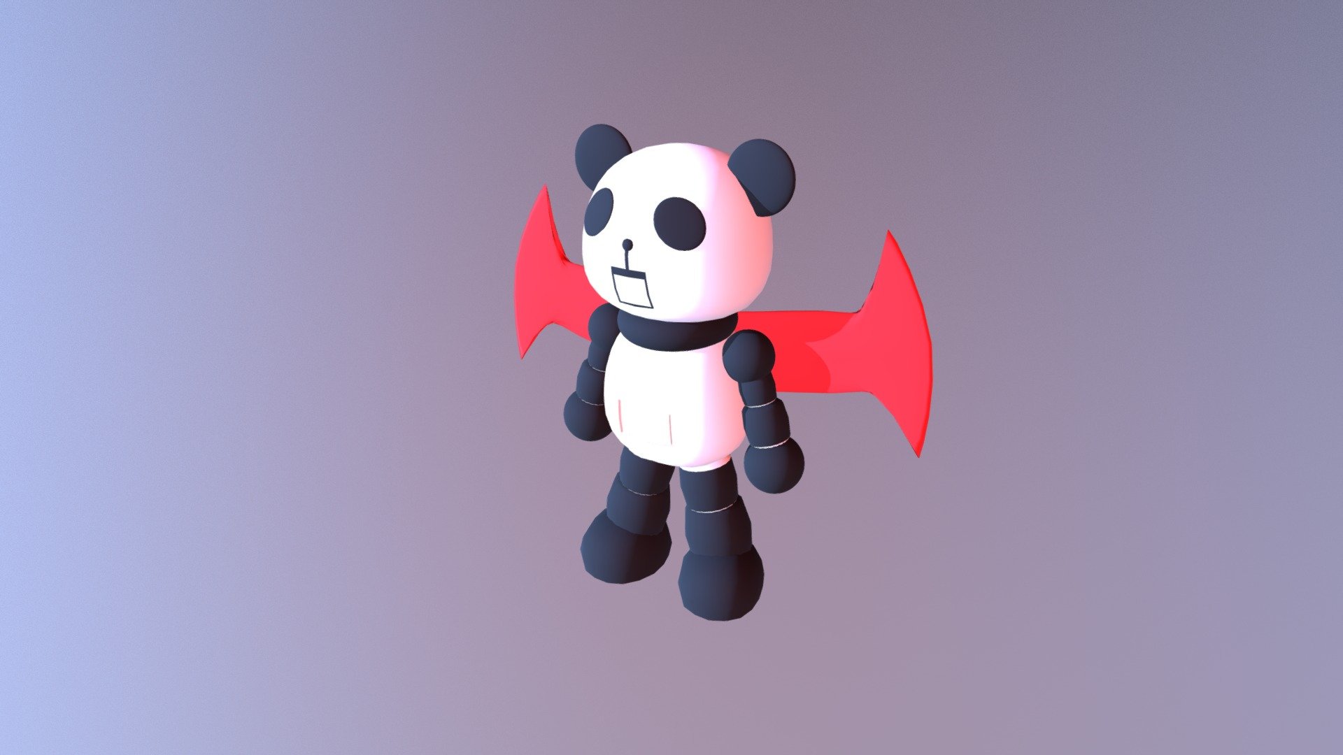 Panda-z - 3D model by Peng1 [100e1af] - Sketchfab