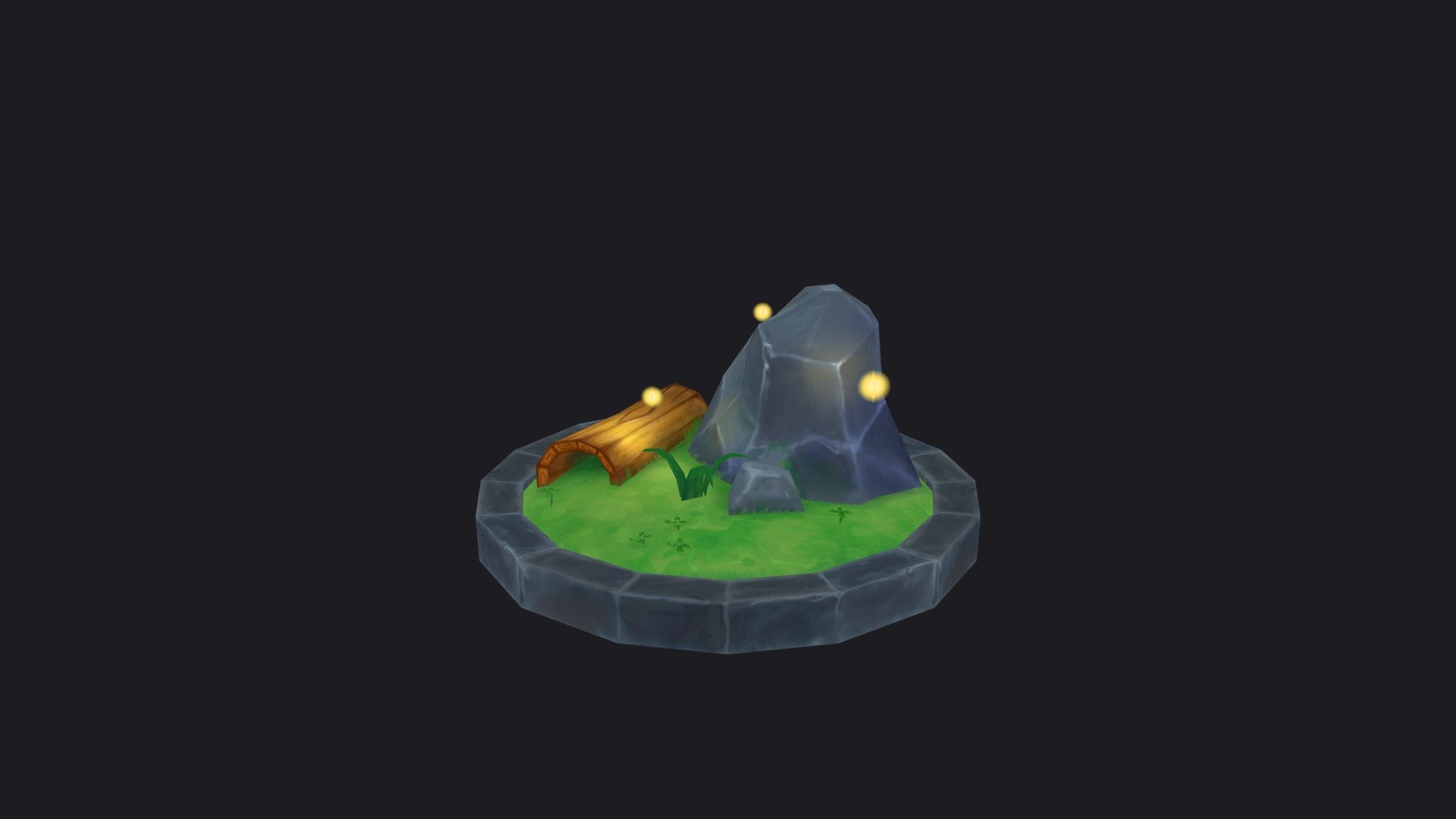 Little Rock - 3D model by Pixelpaul [10100c7] - Sketchfab