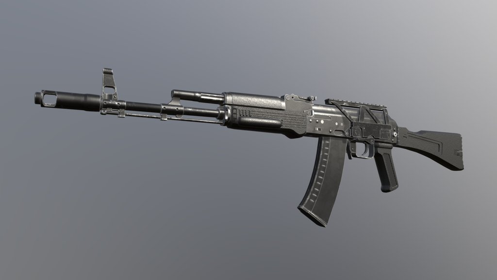 Assault Rifle Downloads - A 3D model collection by Eve Bat Studios ...