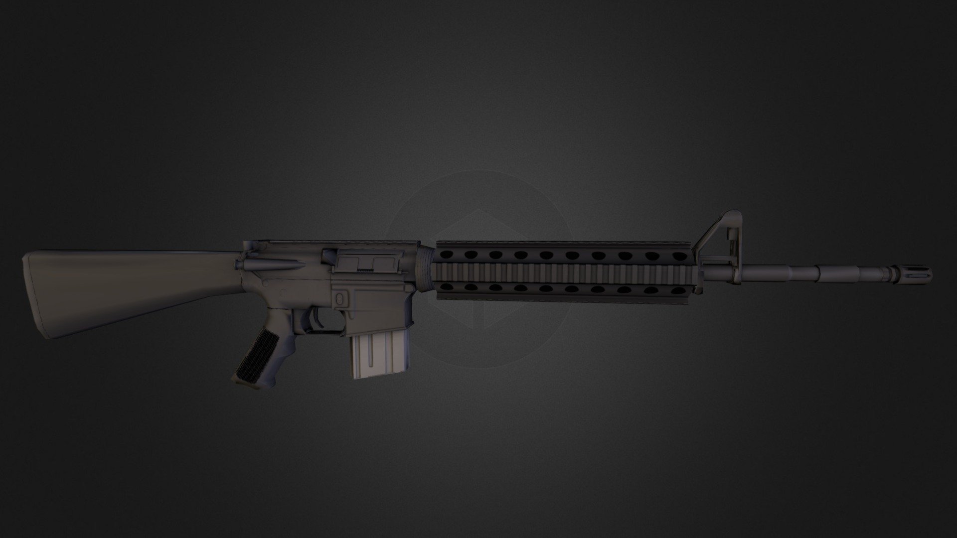 M16 - 3D model by Алексей Кузнецов (@leeroy51) [1010d9f] - Sketchfab