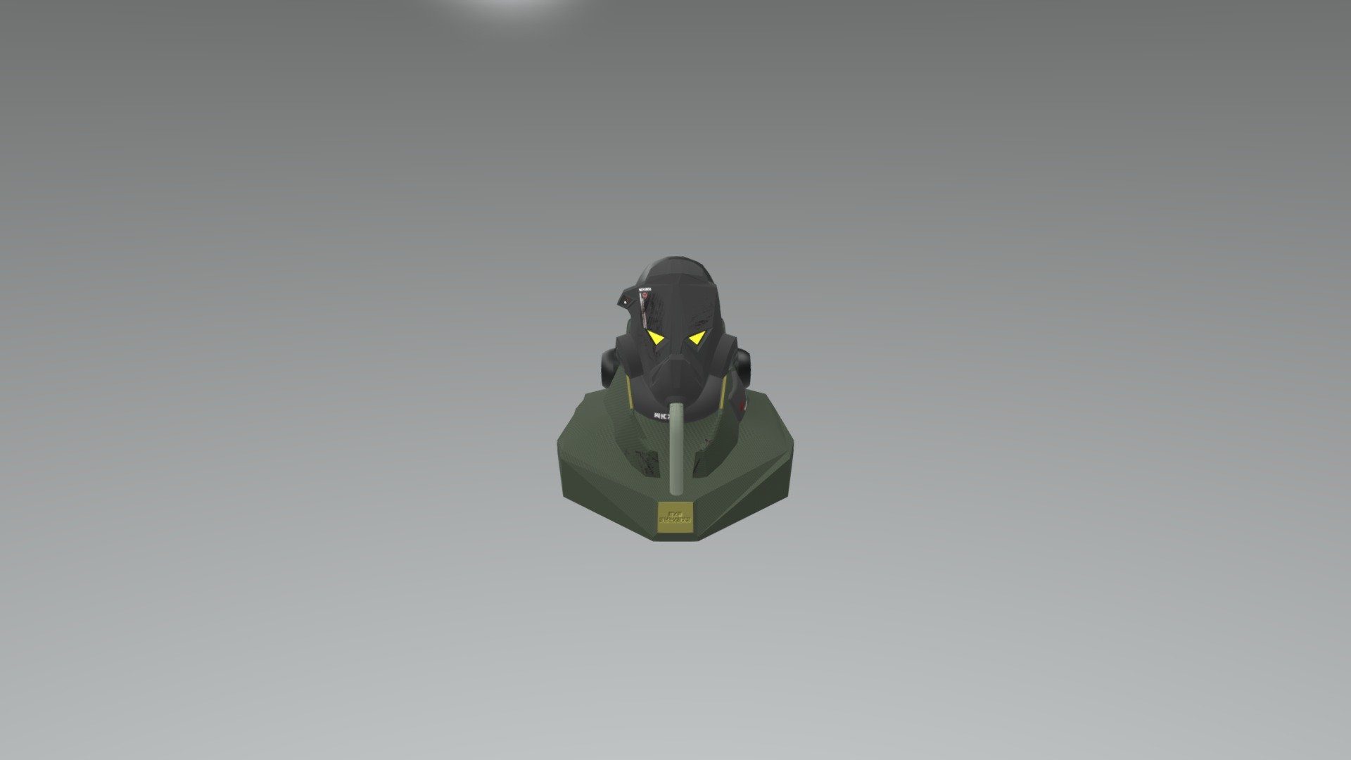 helghast bust - 3D model by moistwoody [101179f] - Sketchfab