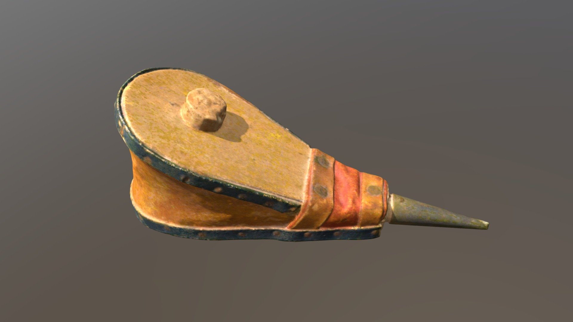 Hair Powder Bellows (VCU_3D_4261) - 3D model by Virtual Curation Lab ...