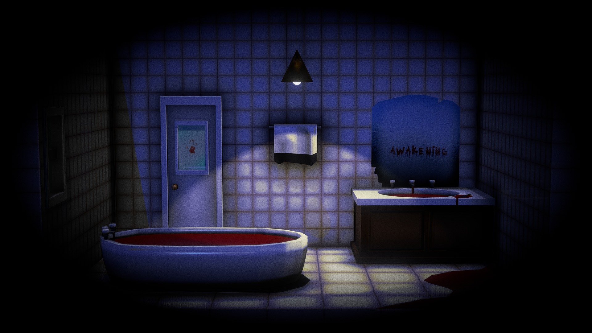low poly homicide scene - 3D model by tmisttral [10152c9] - Sketchfab