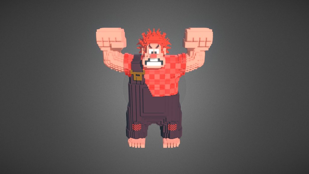 Wreck It Ralph - A 3D model collection by BillCipherIsControllingMe ...