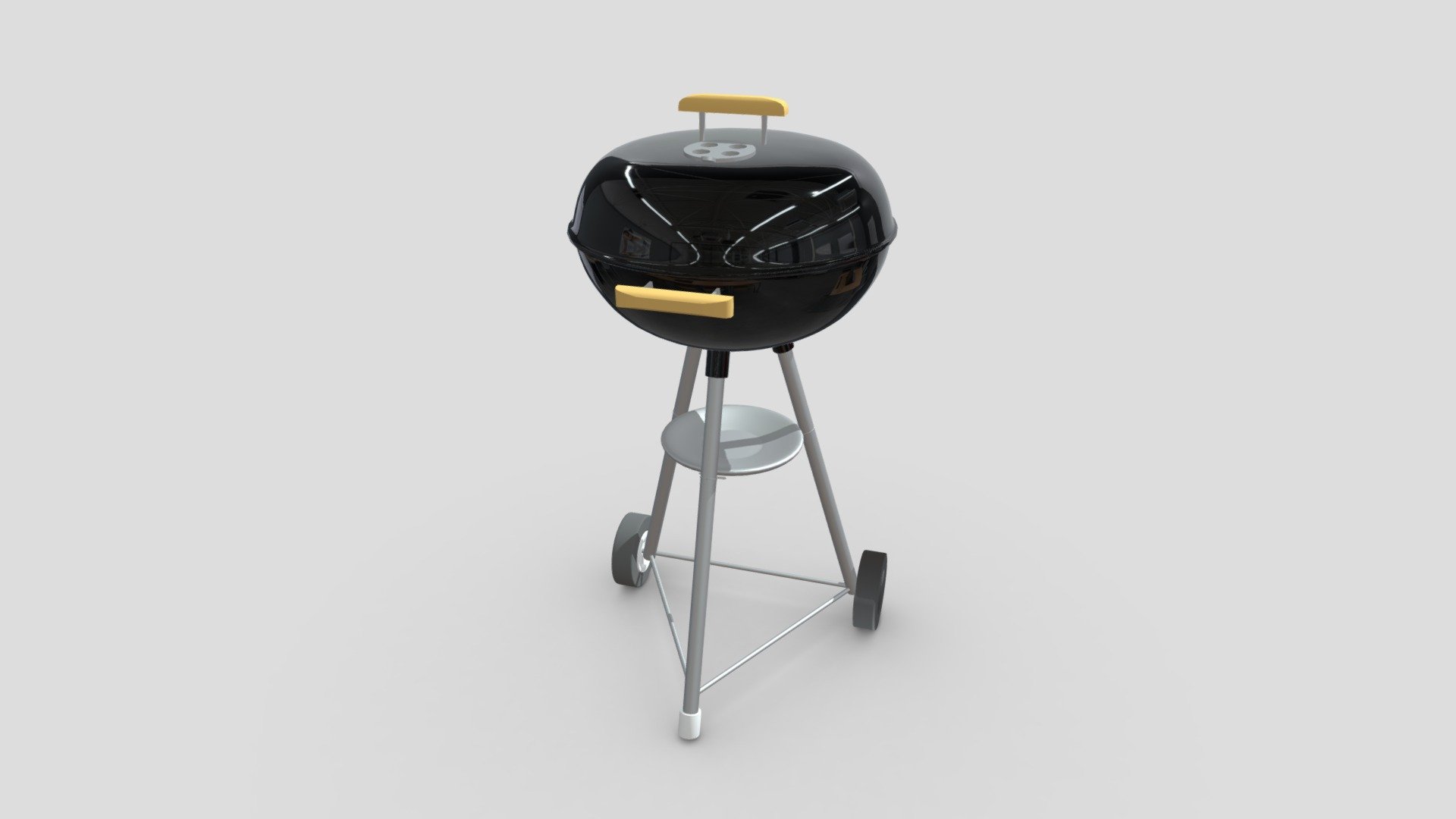 Charcoal Grill - Download Free 3D model by newArteest [1016287] - Sketchfab