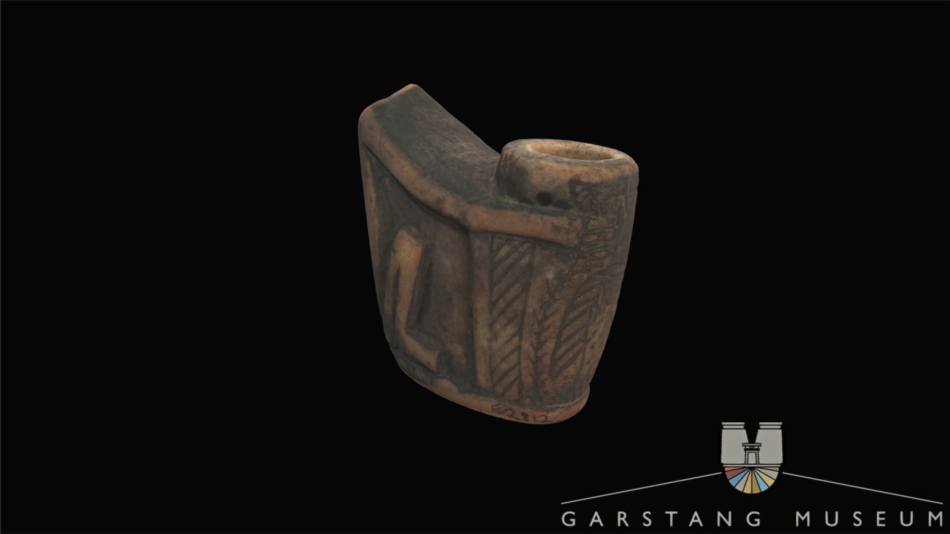 Monkey Kohl Pot - 3D model by Garstang Museum of Archaeology (@garstang ...