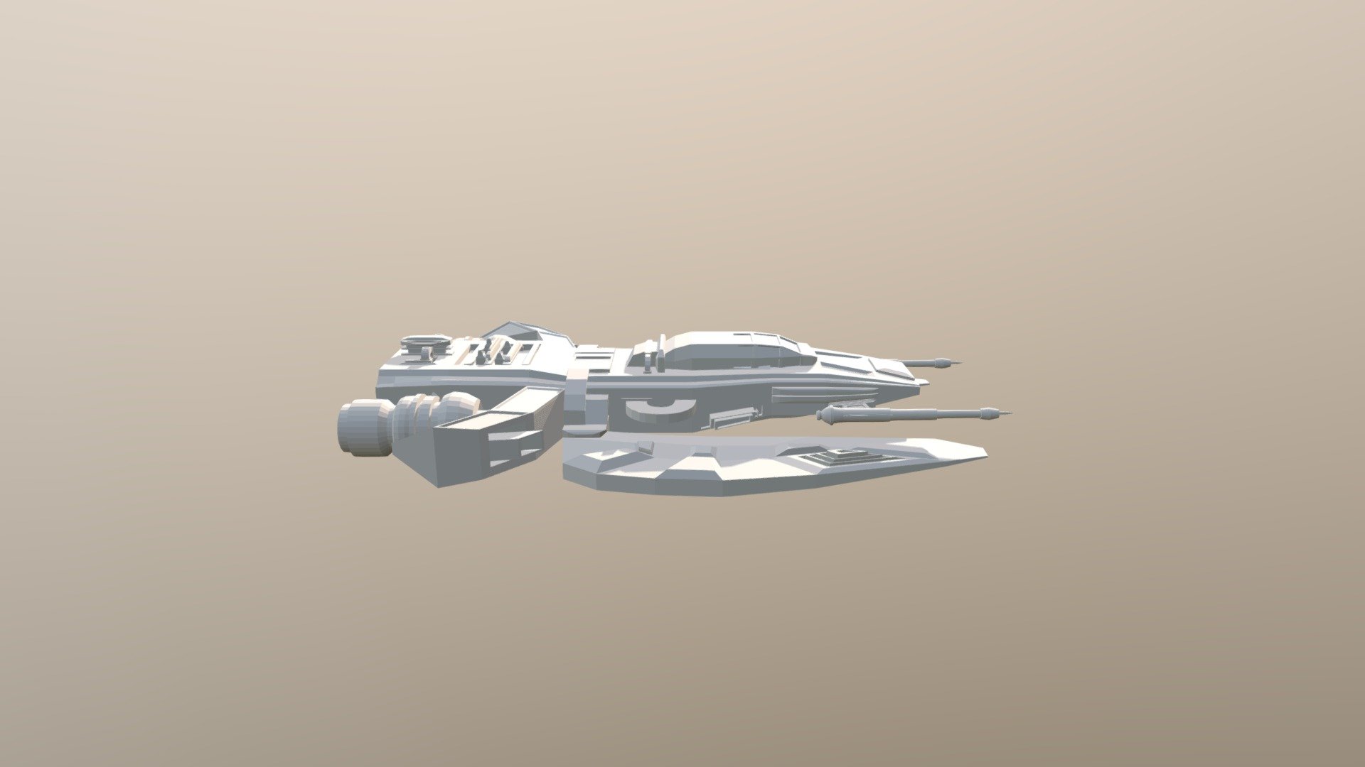 Fighter Space Ship [FREE] - Download Free 3D model by spynorbays ...