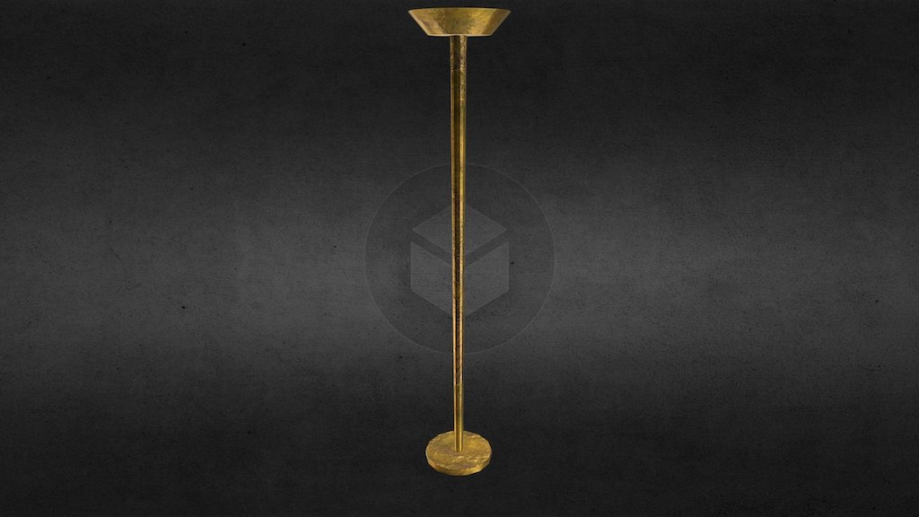 Simple standing torch - 3D model by Anna Lesniewska (@crowwhite47 ...