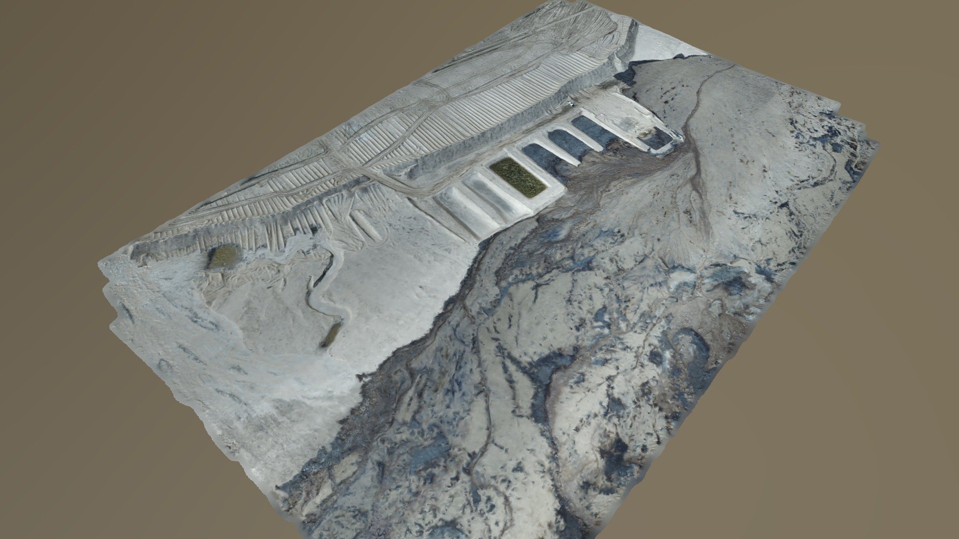Oil Sands - Tailings Cell - 3D model by LNLDT [101d98e] - Sketchfab