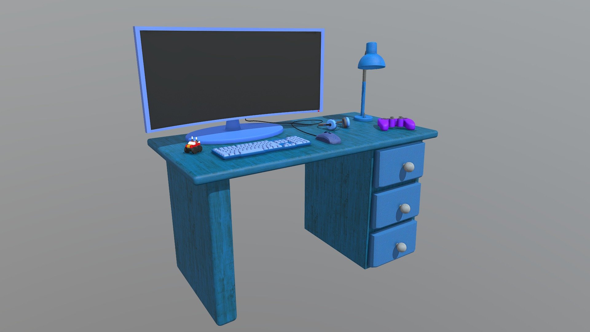 Stylized Office - 3D model by Dimitri (@Ultimabrines) [101e1ff] - Sketchfab