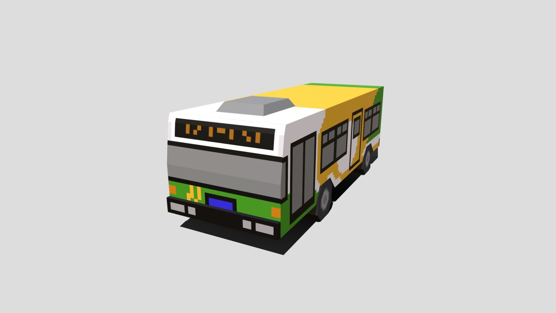 Low poly bus - Download Free 3D model by Mikito11 [101ebdb] - Sketchfab