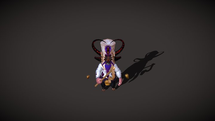 Walk-cycle 3D models - Sketchfab