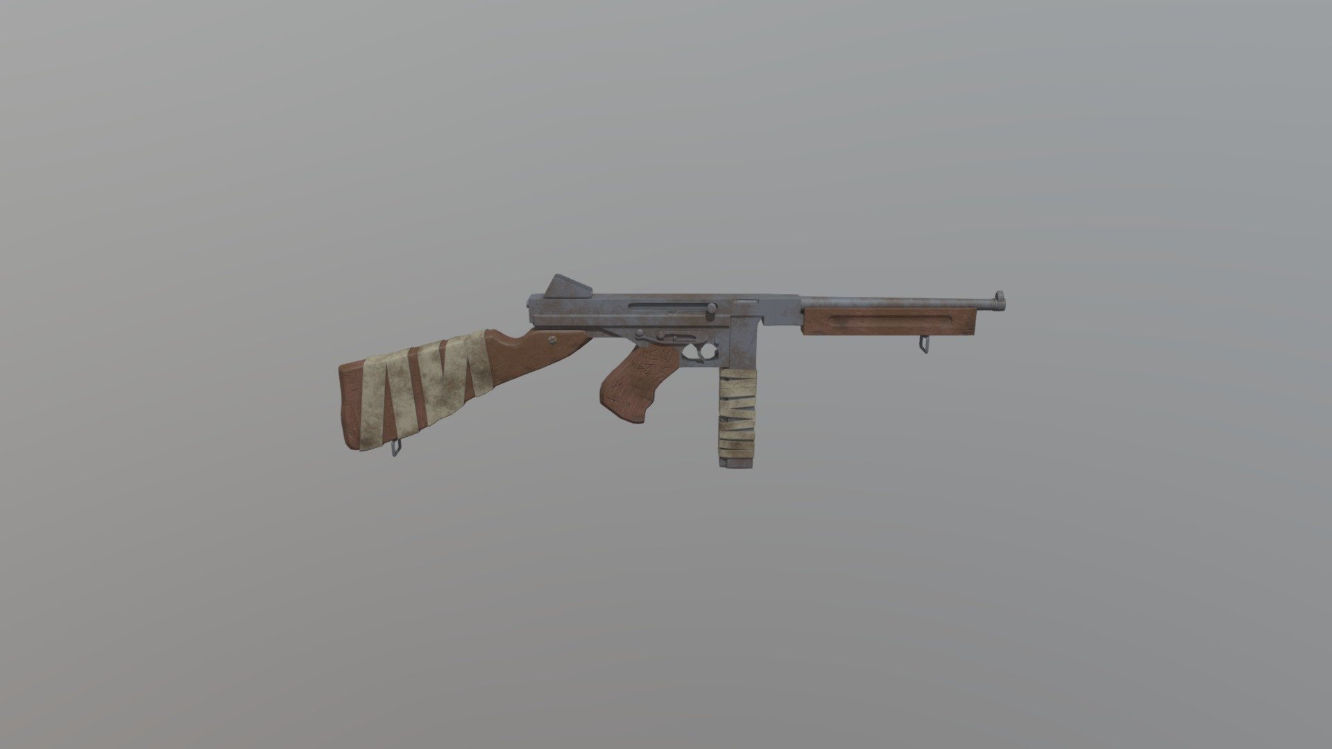 The Survivalist's Thompson - Download Free 3D model by Dan Butler ...