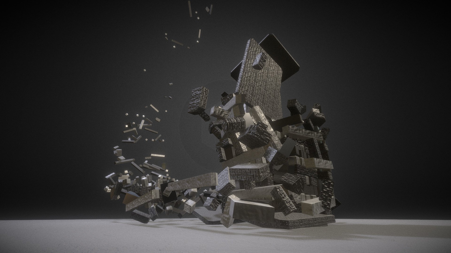 Bullet Physics Animation 8 Reconstruction - Download Free 3D model by ...