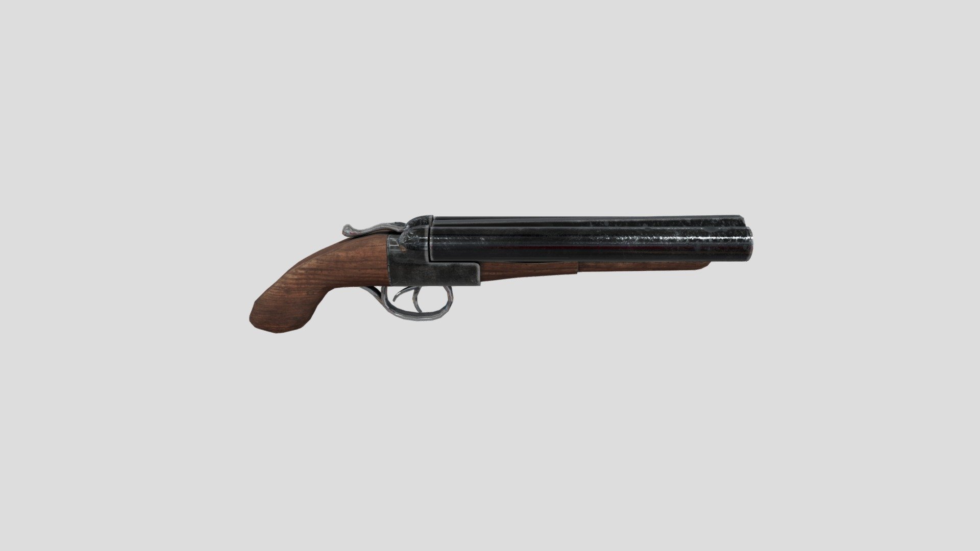Sawed-off_shotgun - Download Free 3D model by rahndrav [10234dc] - Sketchfab