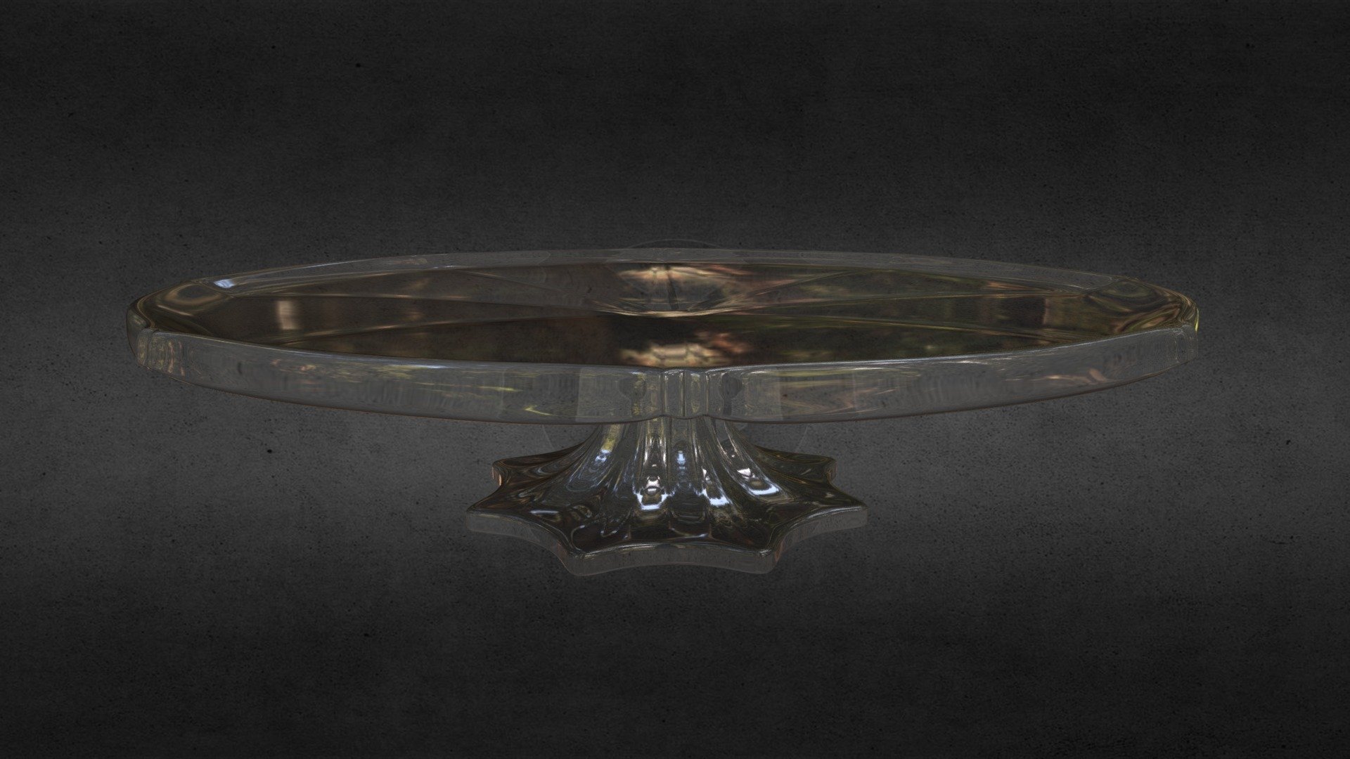 Cake Stand - 3D model by vokman [10241fc] - Sketchfab