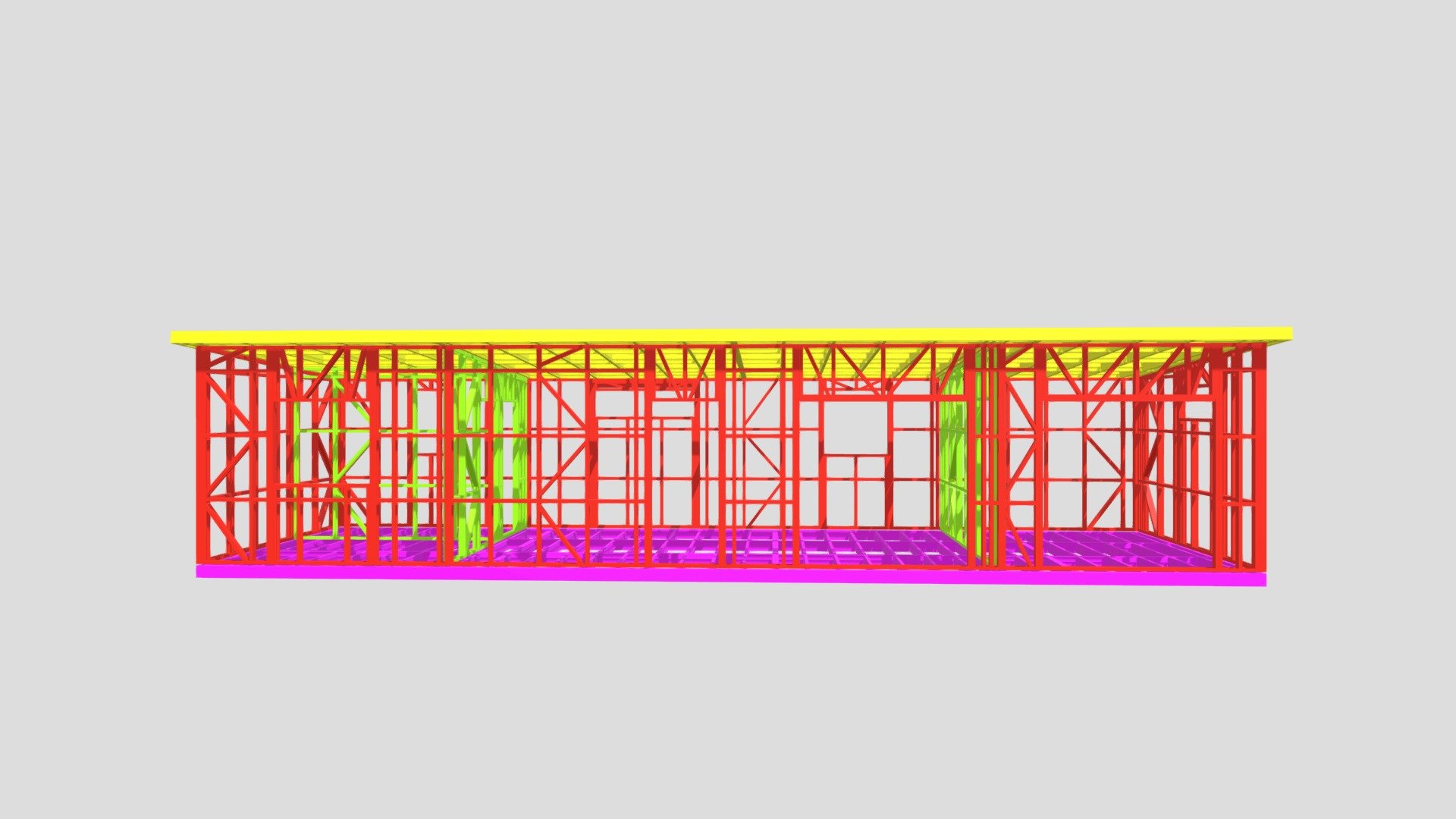 240509-1-AV: 13.0m x 4.0m Tiny House - 3D model by Steel Frame Solutions Limited (@sfs_ltd ...