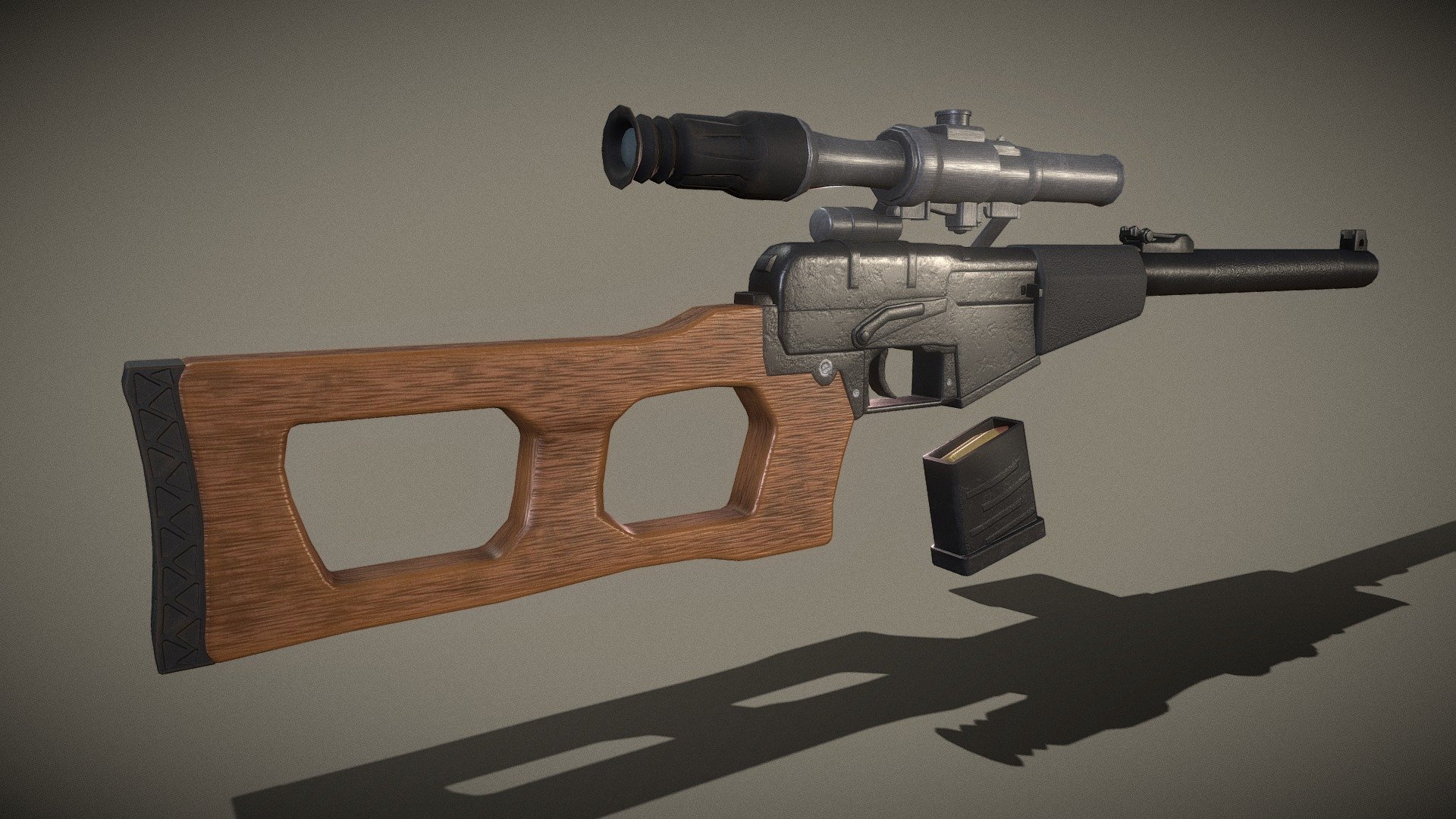 VSS (Vintorez) - Download Free 3D model by Ivaskiv Grigory (@Livagof ...