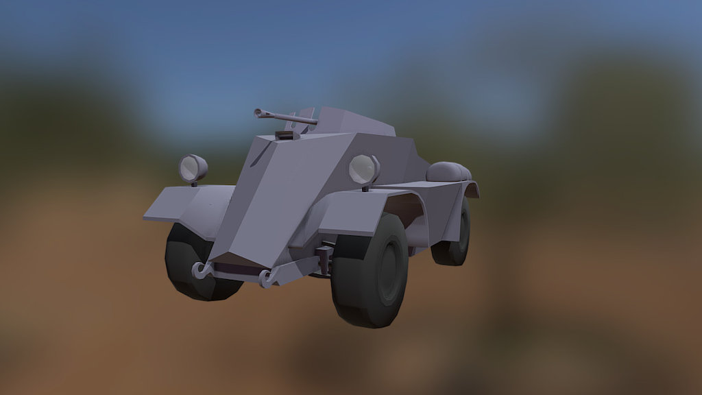 Light Armored Car (Warden Skin) - 3D model by Cannonmaster [1024bd6 ...