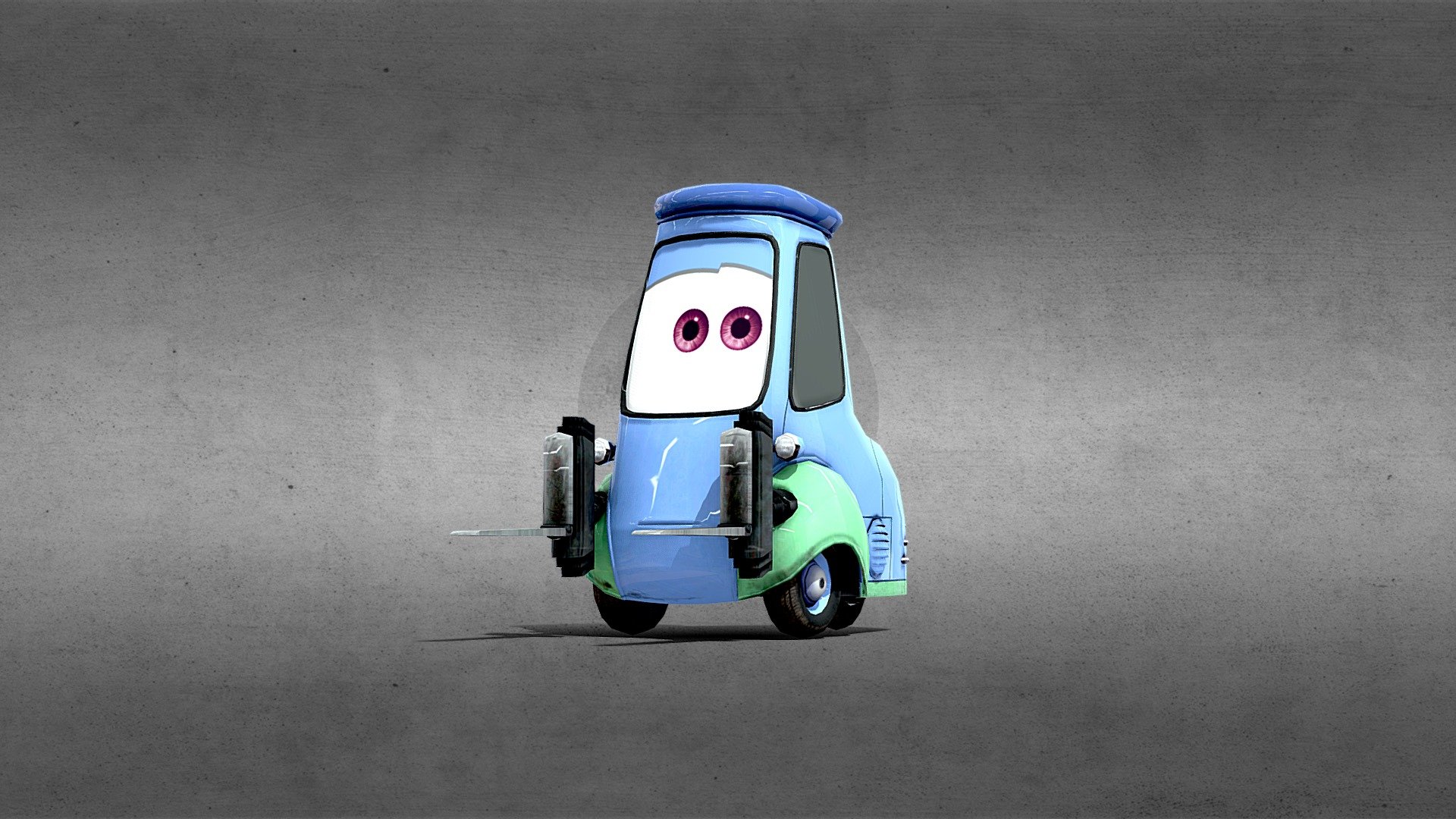 Guido - Download Free 3D model by DinseyPixarCarsModels [1025b88 ...