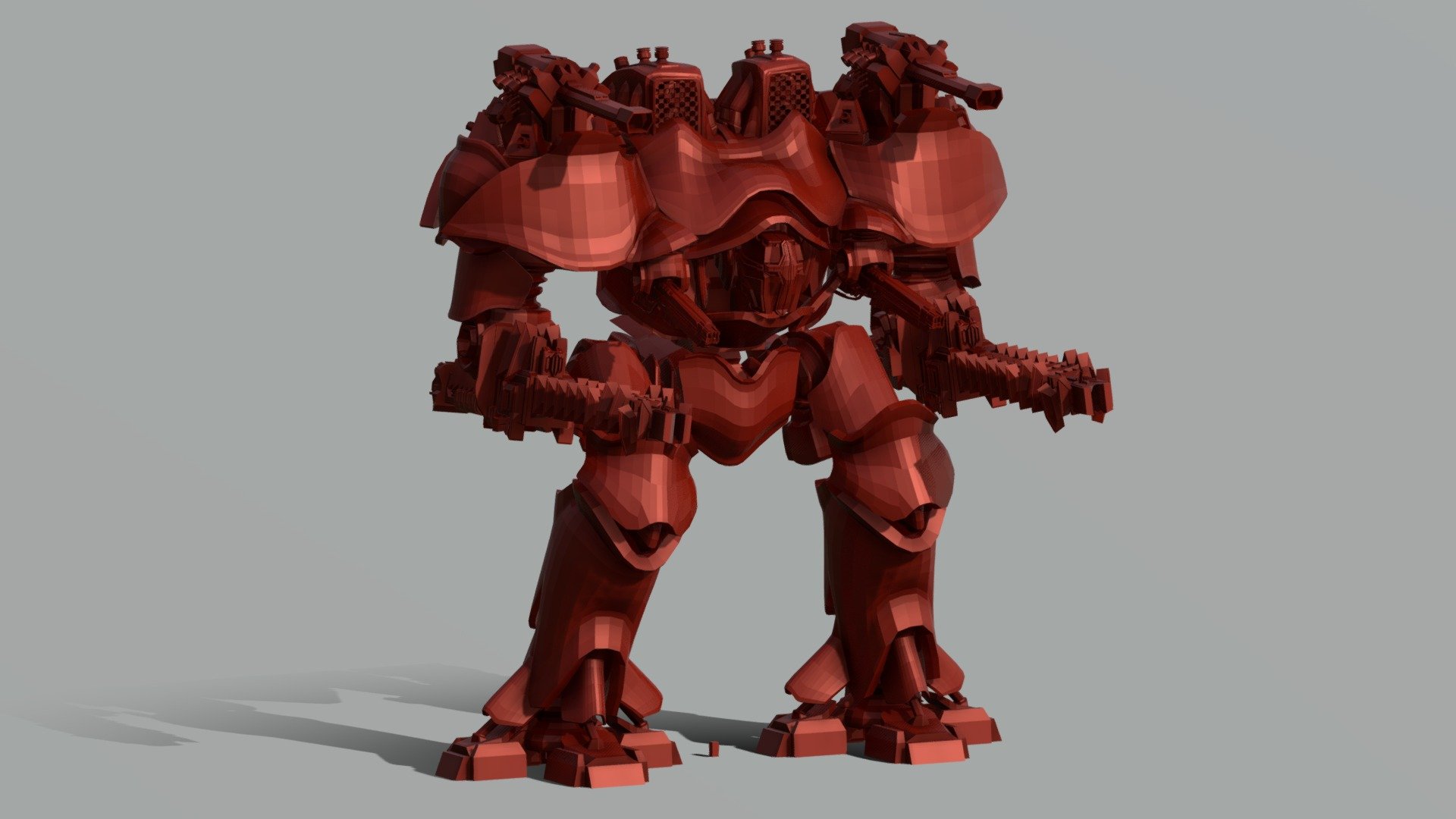Ganyme - Wh40k Style Titan (Edoan) - 3D model by Fransozie [1026d22 ...