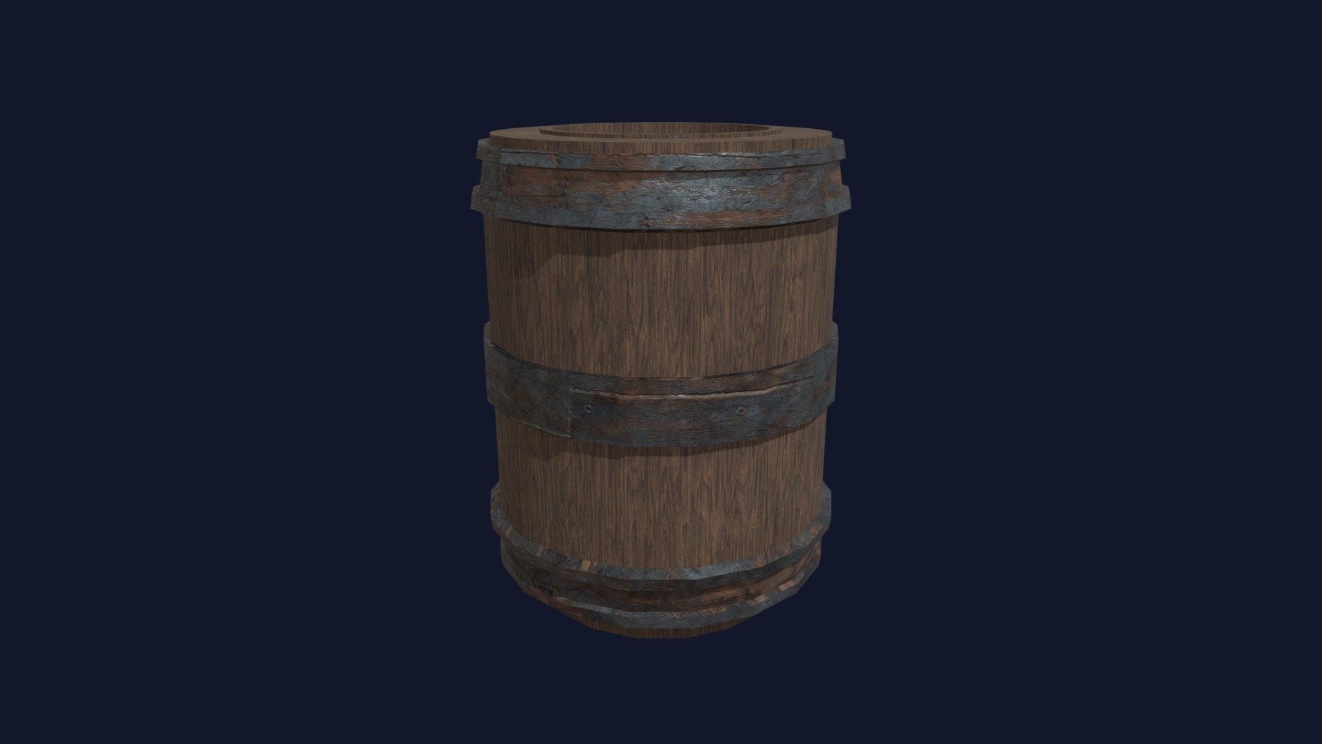 Barrel - Download Free 3D model by nexustudios [1028500] - Sketchfab