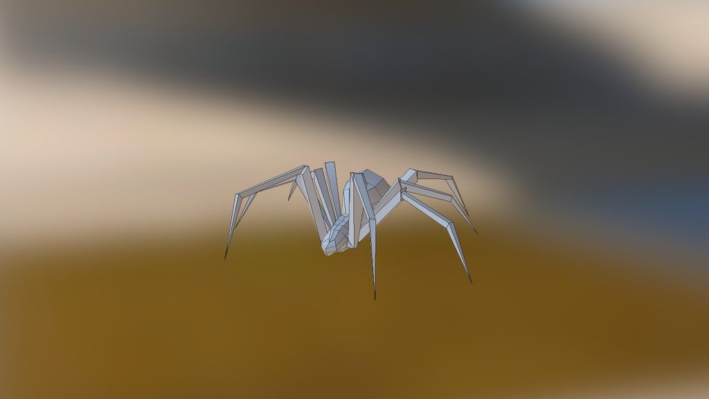 Low Poly Spider Idle - Download Free 3D model by volkanongun [1028f09 ...