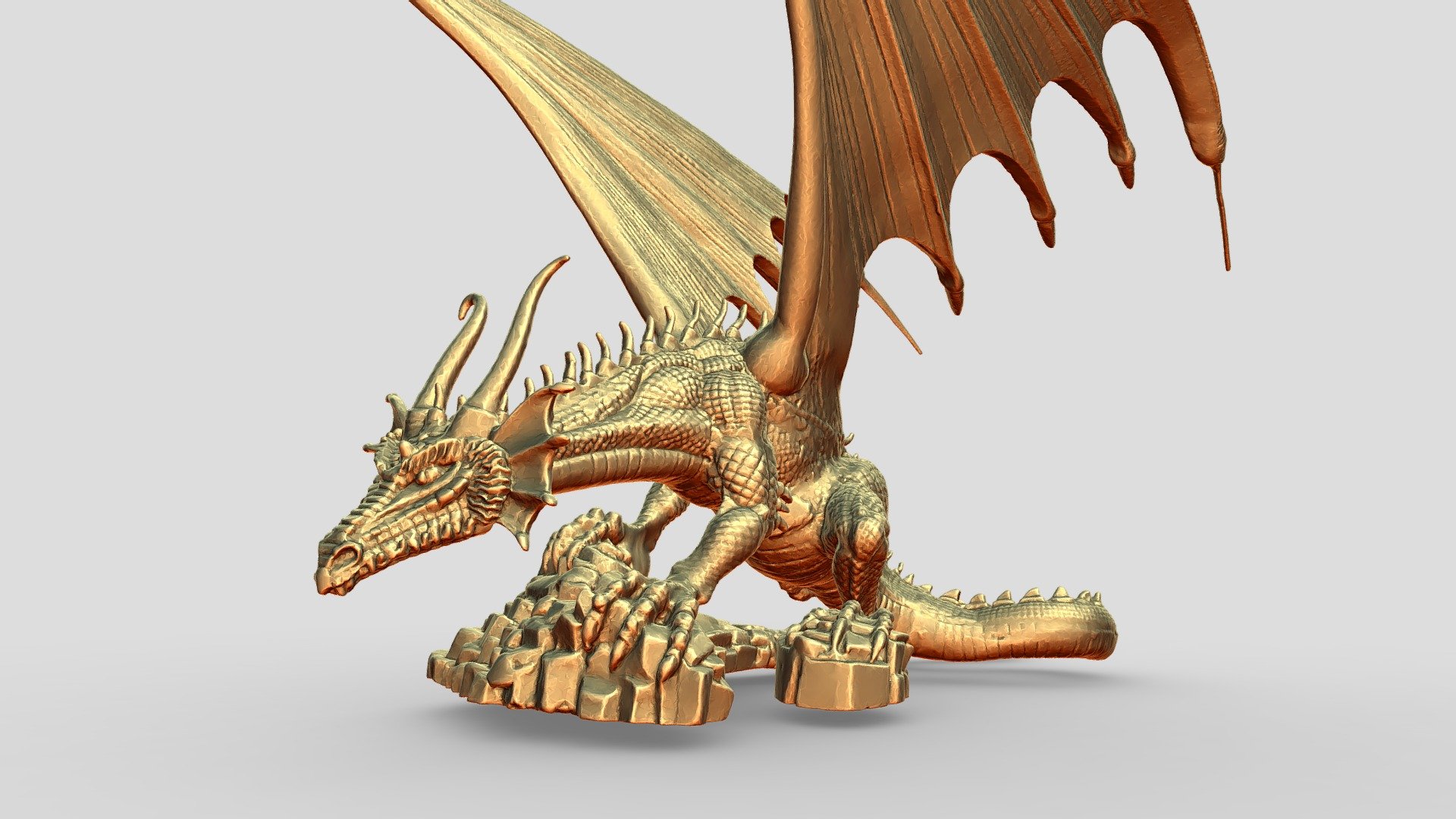 Dragon - Download Free 3D model by Diana Liu (@Diana123456) [102a0a2 ...