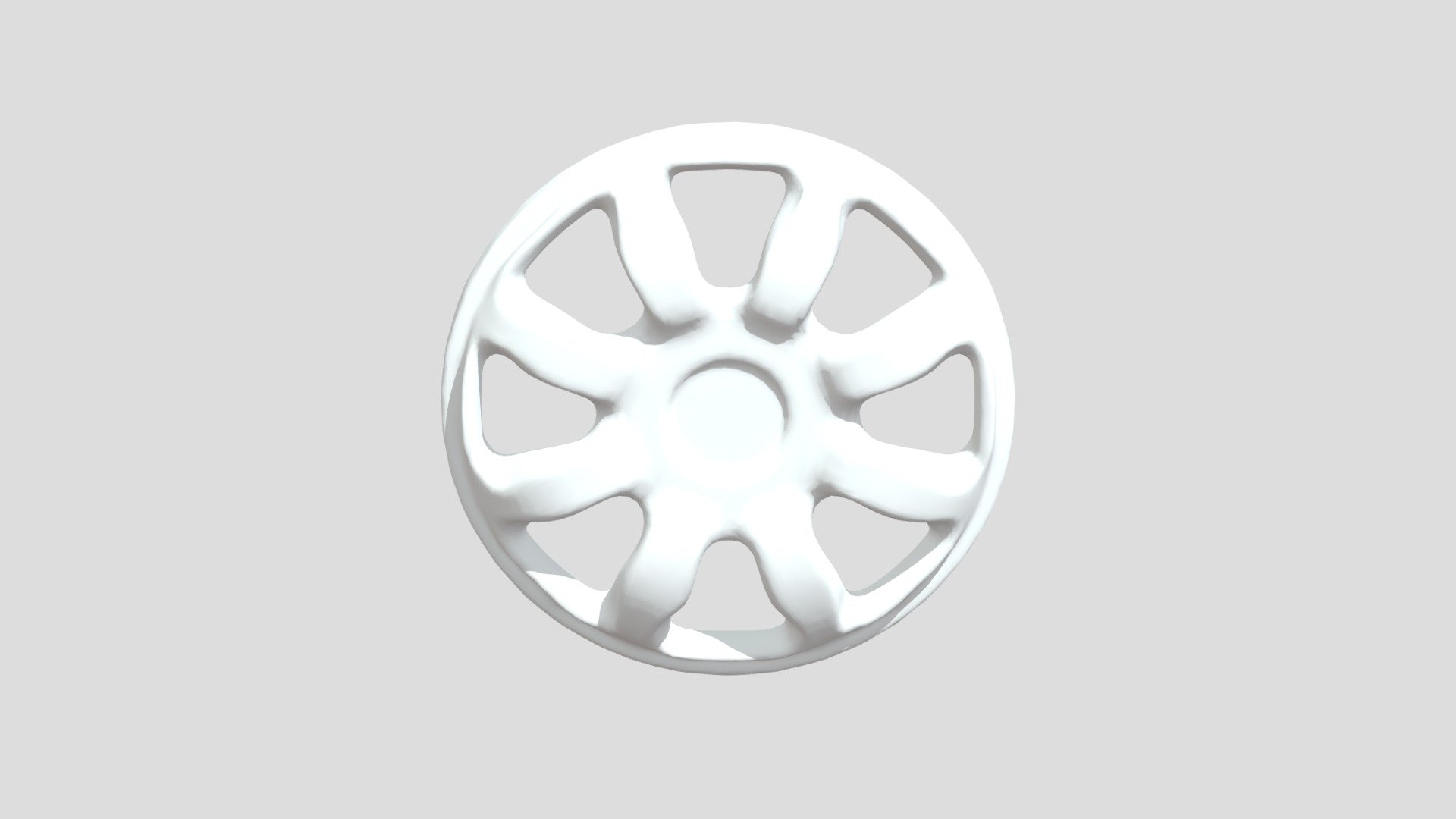White Wheel Cover - 3D model by PRAYASH NP GAMERZ (@adhikariprayash30 ...